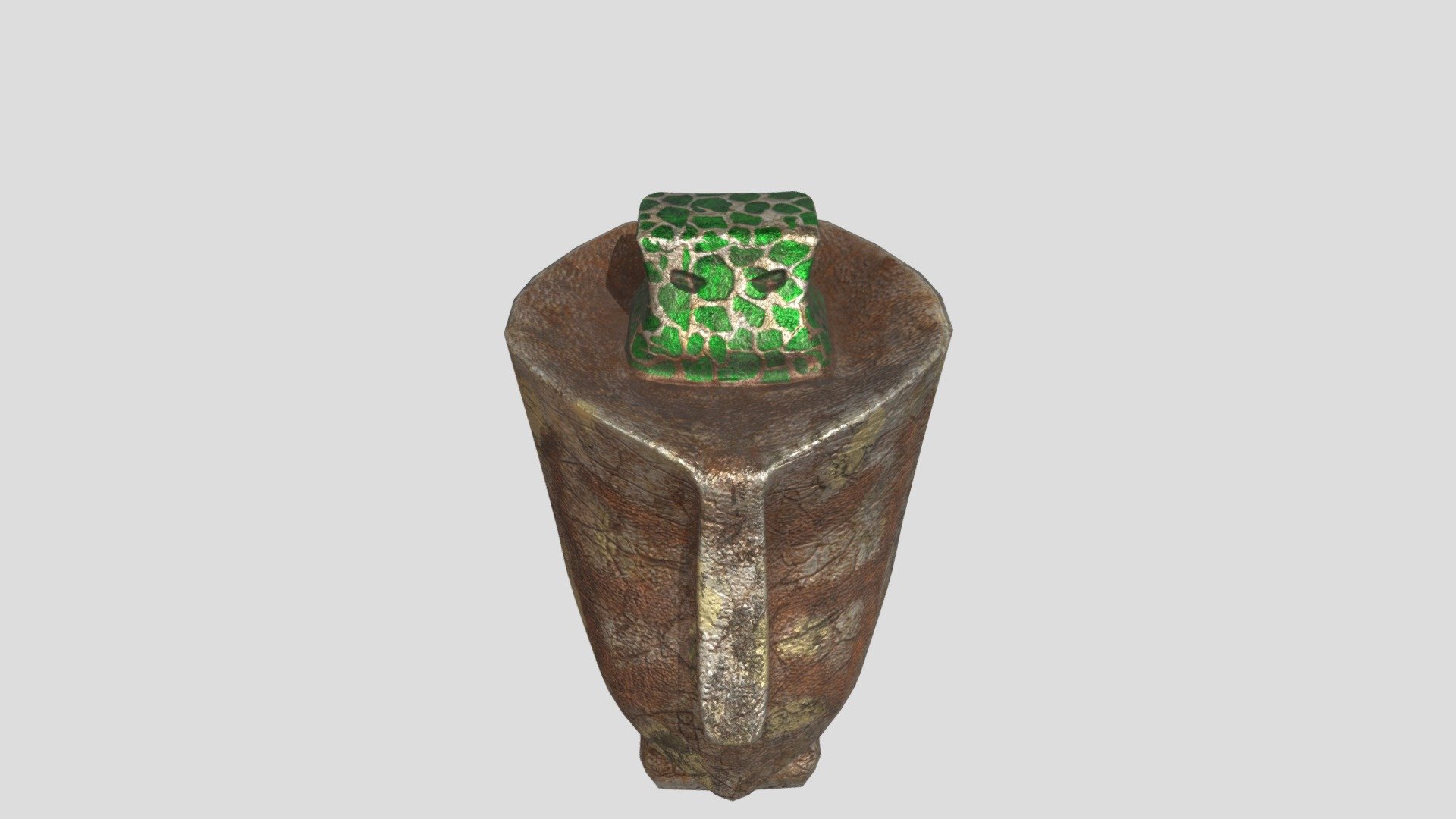 Idol Head Emerald - Download Free 3D model by Pybbles [f615841] - Sketchfab