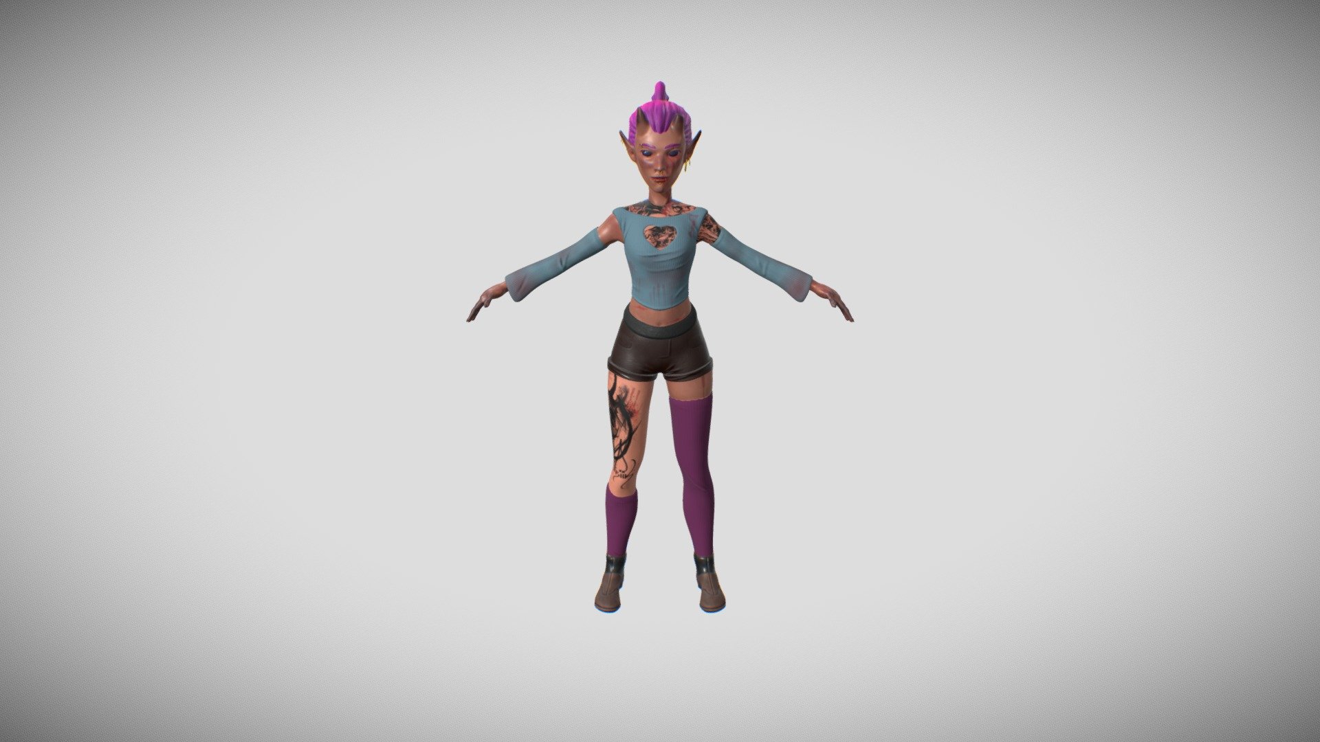 Character - 3D model by binhailustra [f617794] - Sketchfab