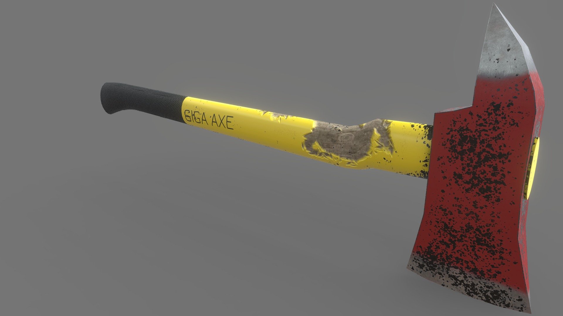 fire axe - 3D model by ak105105 [f617fc0] - Sketchfab