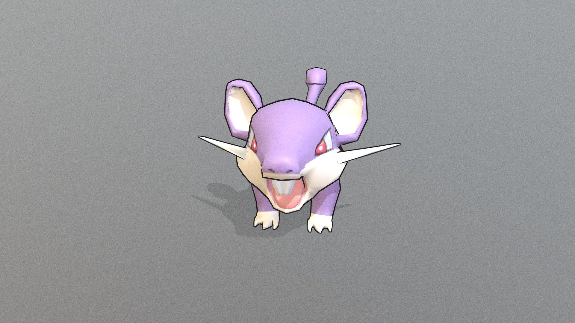 Rattata - Download Free 3D model by dartuchiwa [f618b58] - Sketchfab