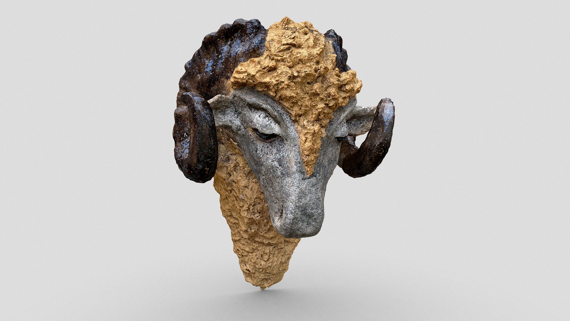Sculpted ram head - Download Free 3D model by Emm (@edemaistre ...