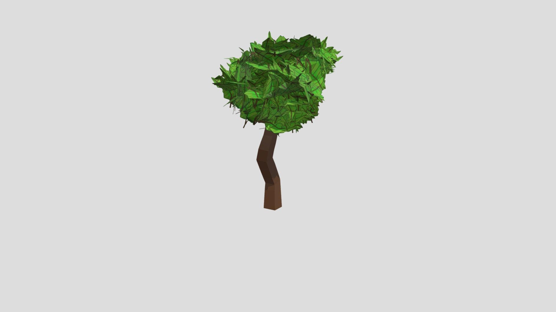 Portfolio entry - 006 (Low Poly Tree) - 3D model by bilal.abdulgaffoor ...