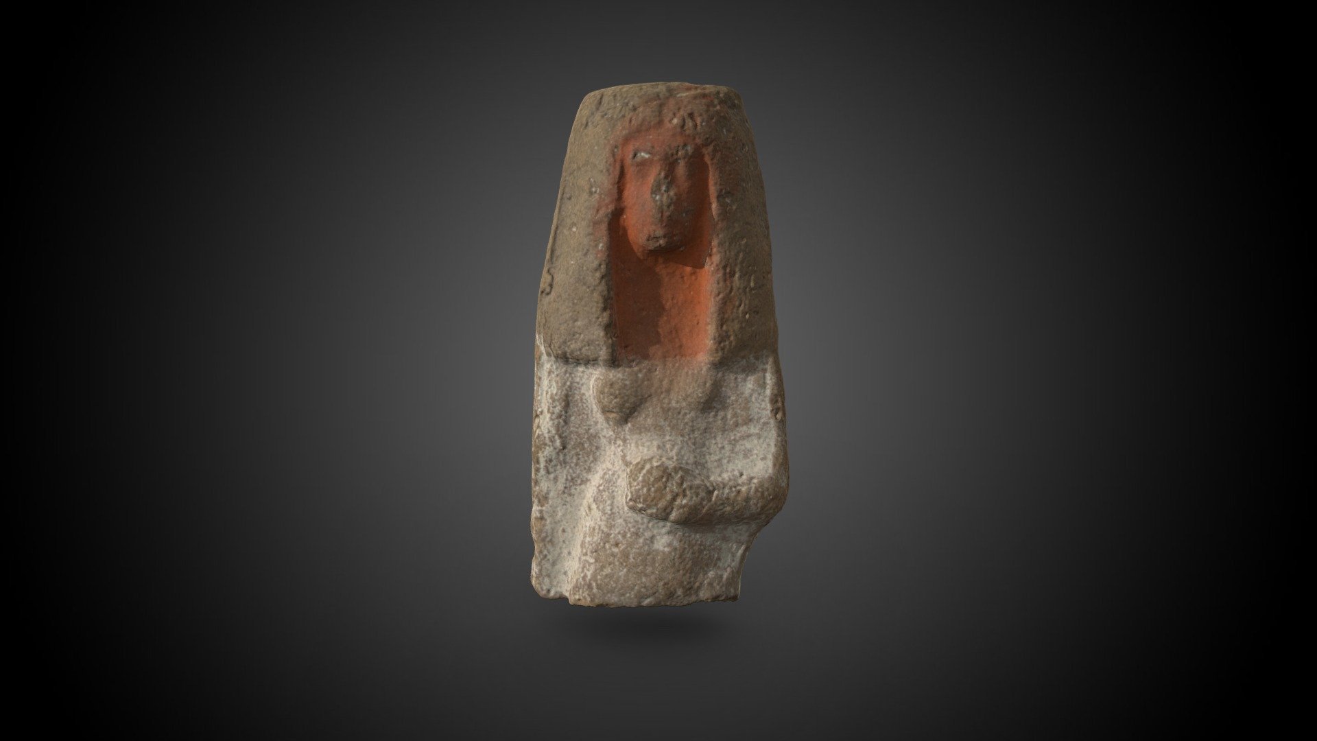 Fragment of a Feminine Statuette - 3D model by Museo Egizio ...