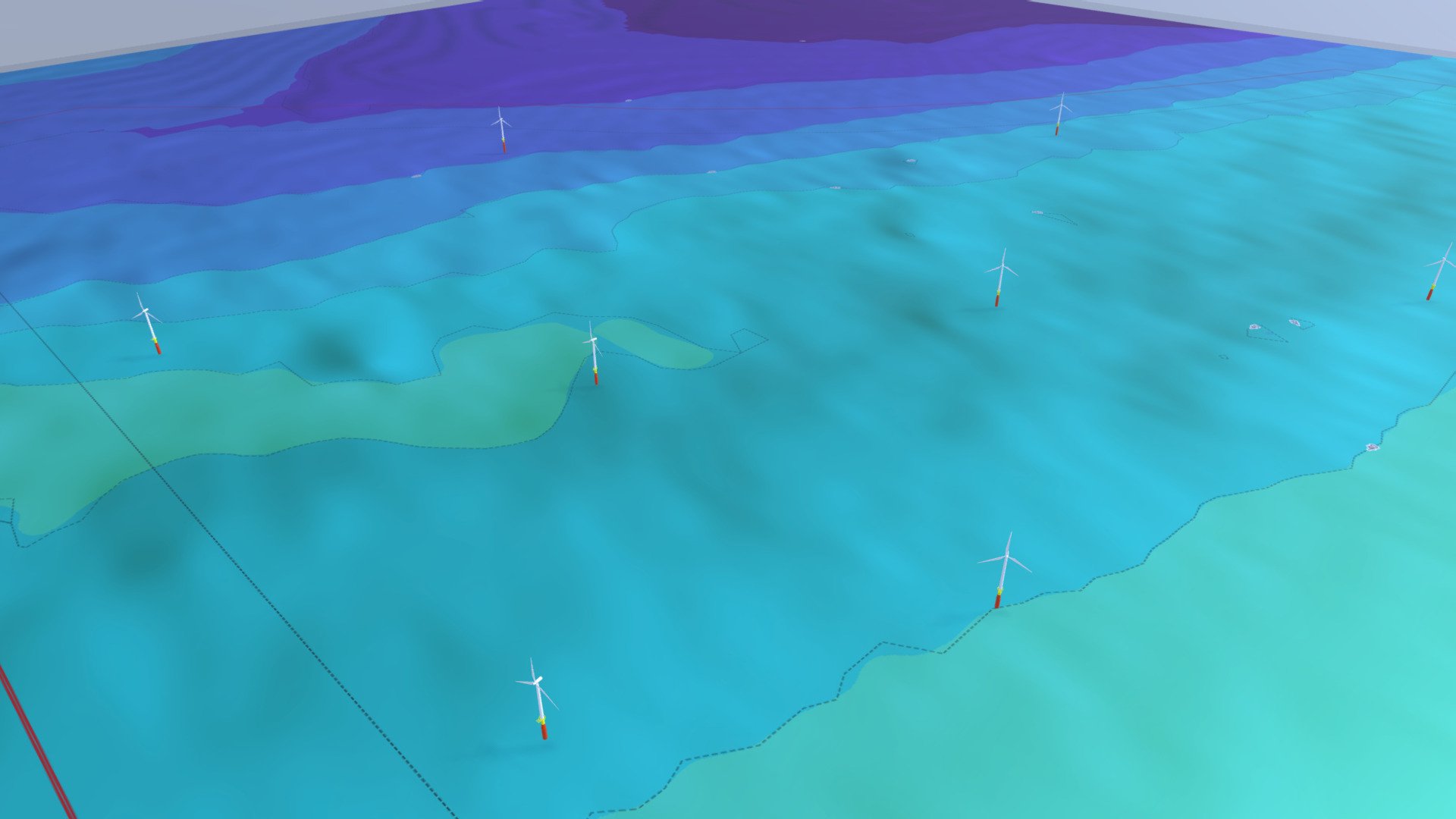 Offshore wind farm example - 3D model by shadowed [f61f4e3] - Sketchfab