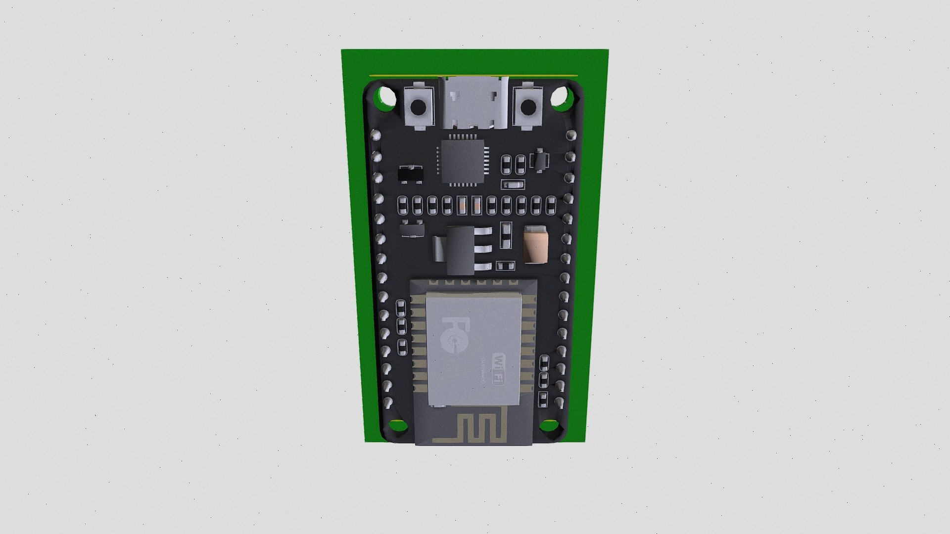 PCB - 3D model by nathanshankar [f6204c6] - Sketchfab