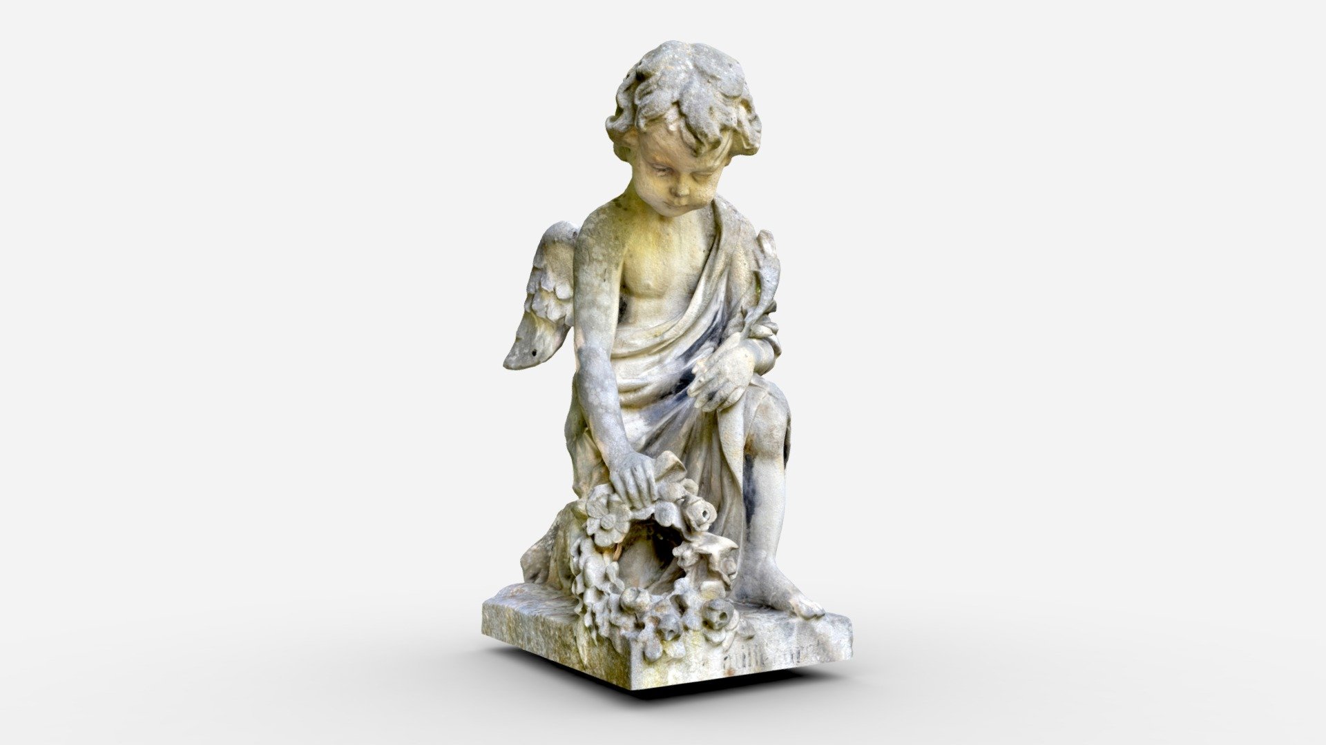 Angel sculpture - Download Free 3D model by Fabian Mohr (@fabianmohr ...