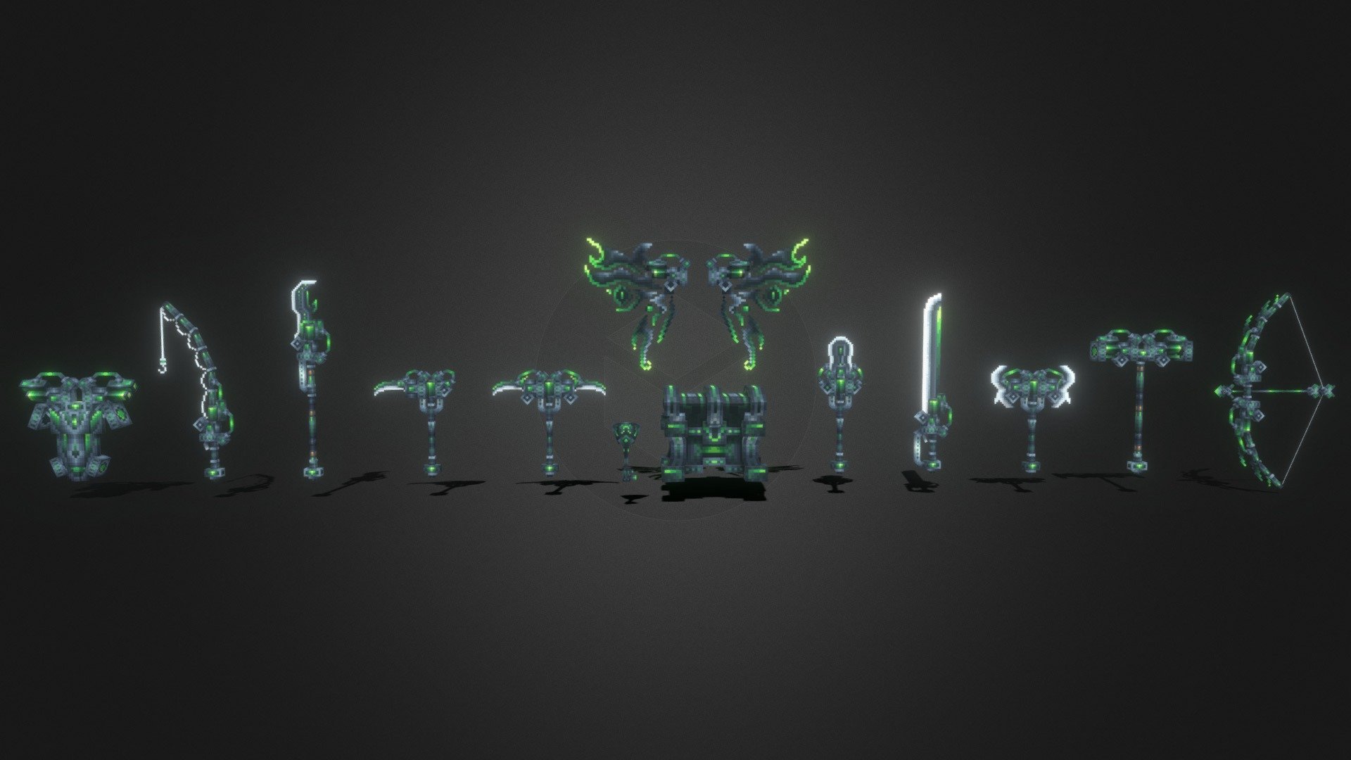 Toxic Pack - 3D model by 3B STUDIO (@3BStudioMC) [f624108] - Sketchfab