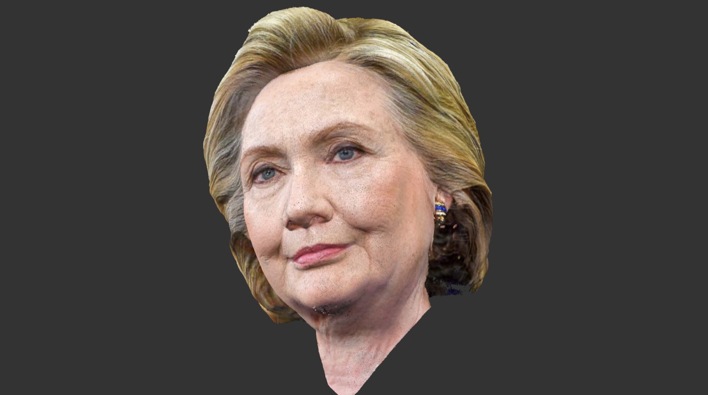 Hillary Clinton - 3D model by lapin [f62421e] - Sketchfab