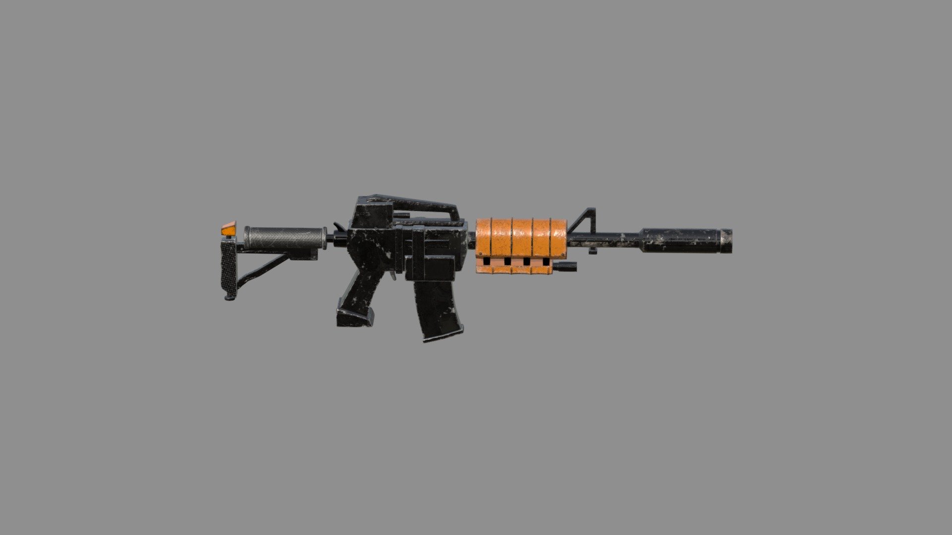 Gun TextureRealistic Weapon Prop – 3D Render - 3D model by A.z.h.a.r.22 ...