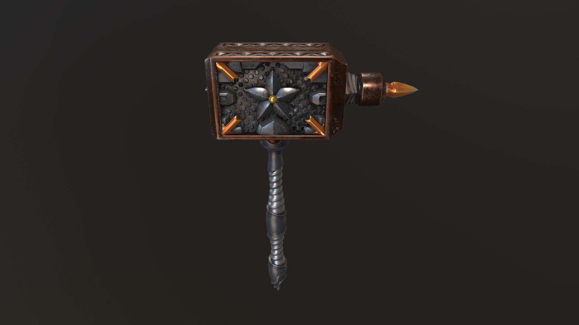 LowPoly Hammer with 3D Coat & MODO - 3D model by danielkim3d [f624916 ...