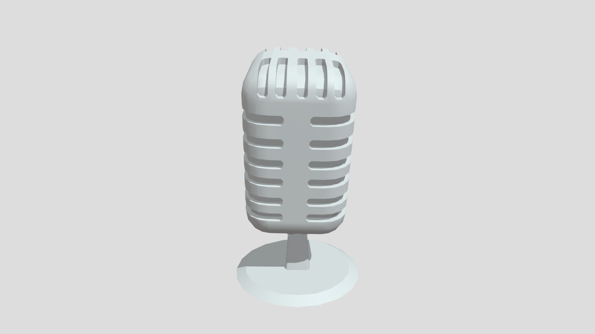 Microphone2 - Download Free 3D model by JDNidhogr (@JDNidhog) [f6261ec ...