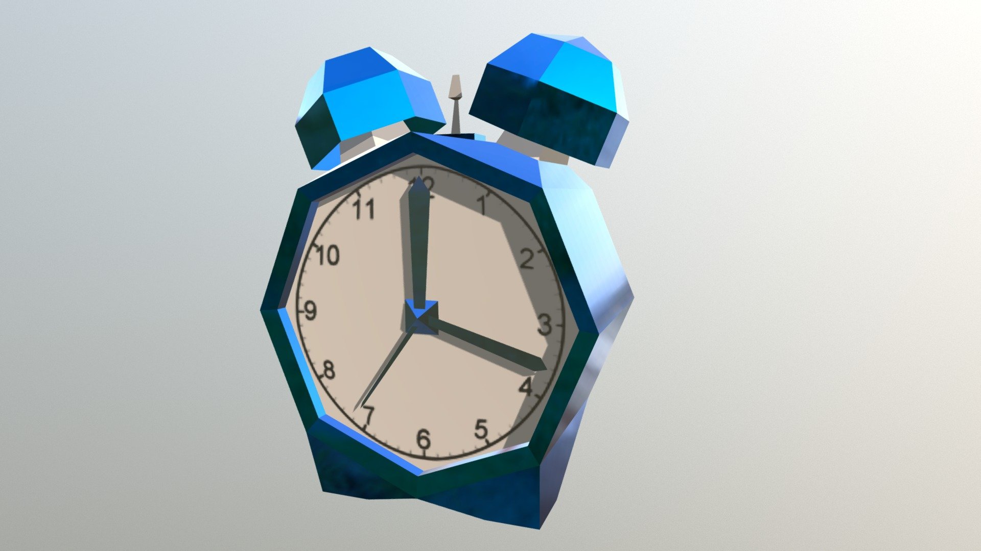 Alarm Clock: Household Props Challenge Day 10 - Buy Royalty Free 3D ...