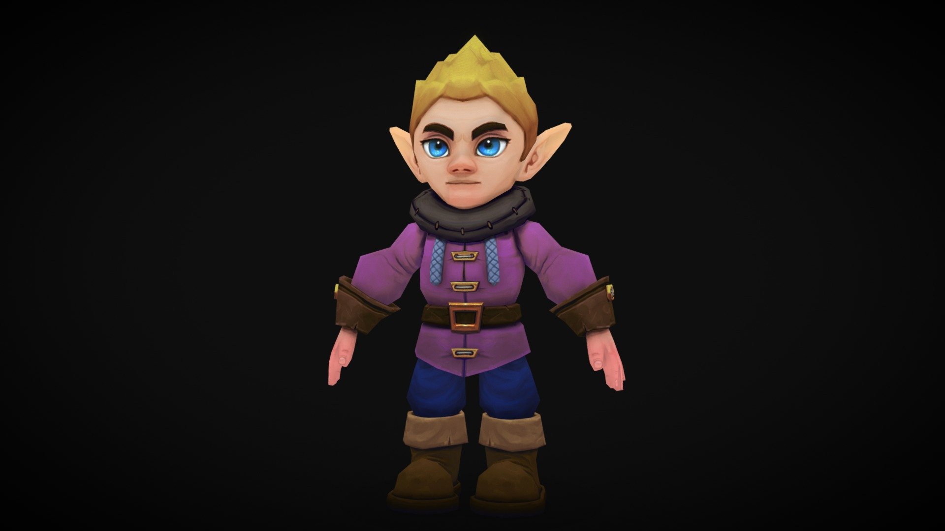 Elf - Download Free 3D model by Gektark [f62a447] - Sketchfab