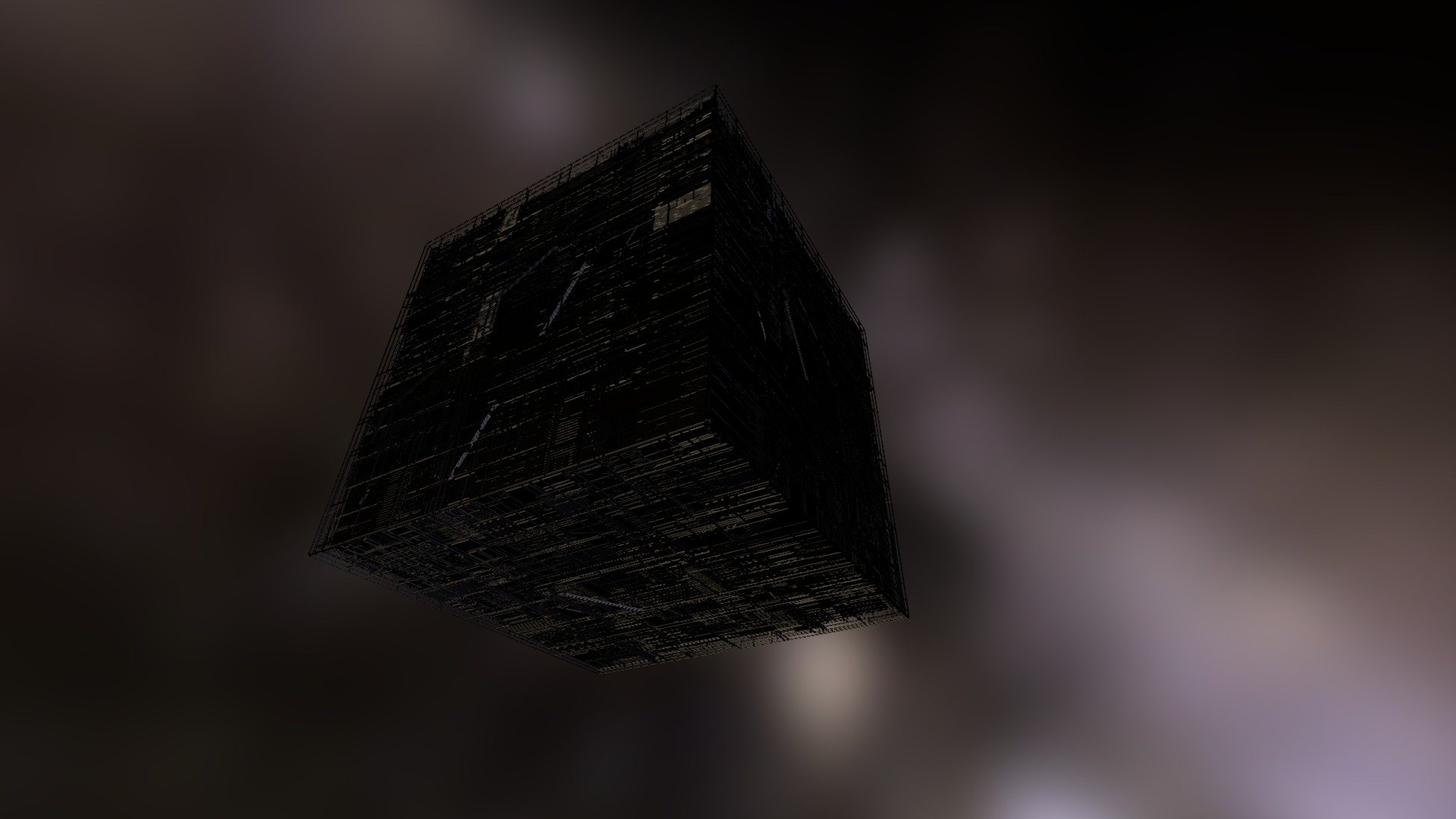 Borg cube - 3D model by Tonskiy [f62afe8] - Sketchfab