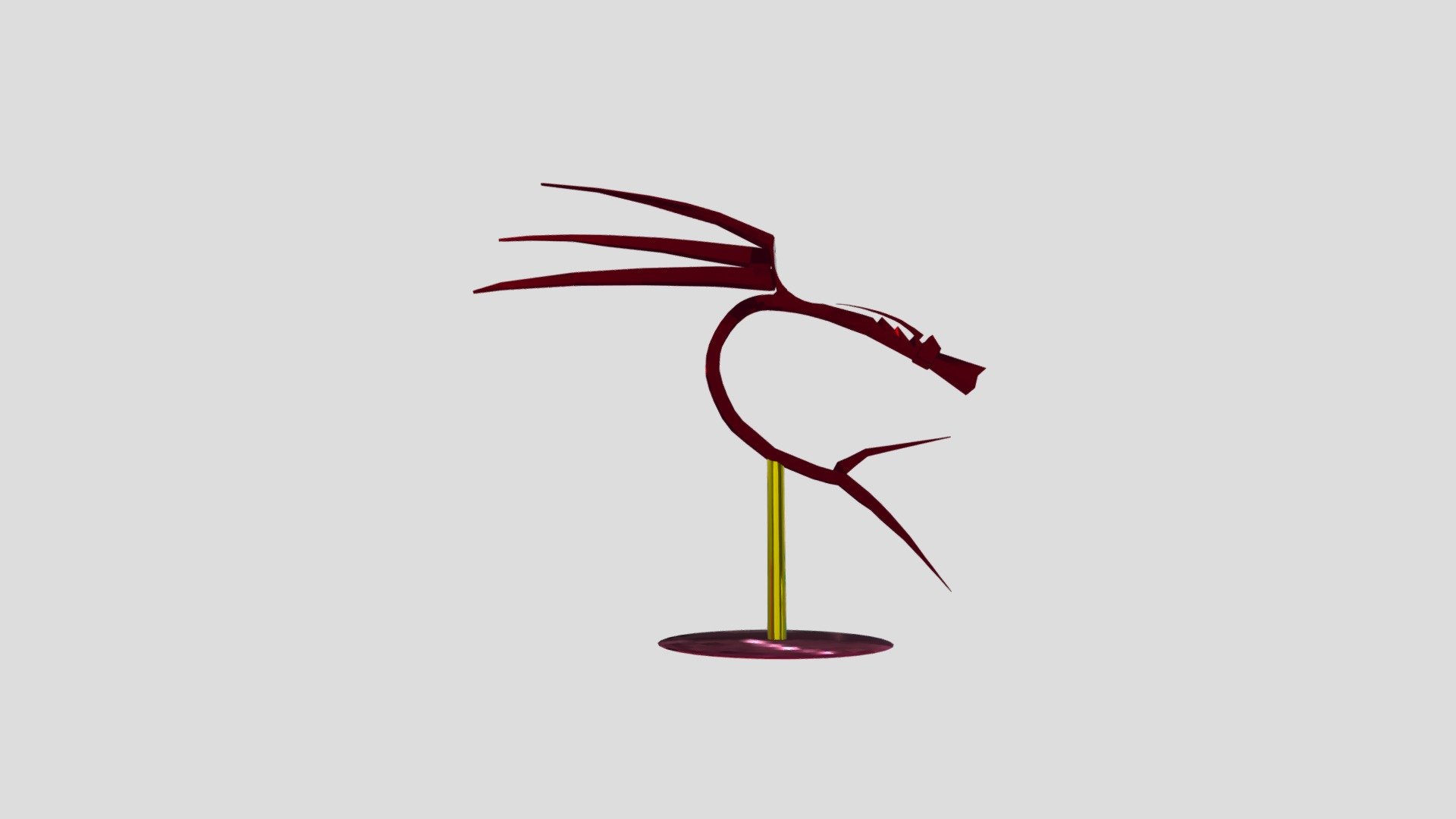 Kali Linux - Download Free 3D model by KingHyder Studio (@MohammadSaad ...
