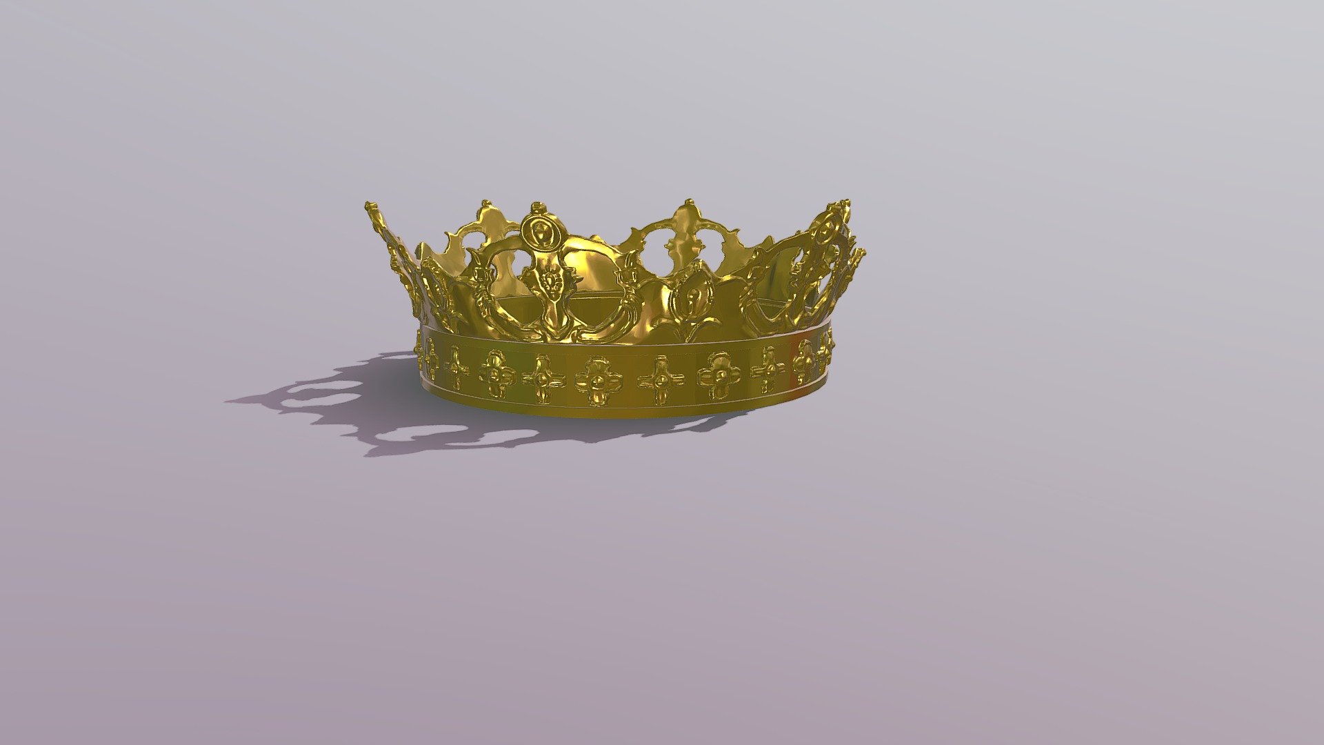 Dronning Krone - 3D model by frankfenriz (@Frank.Fenriz) [f62df04 ...