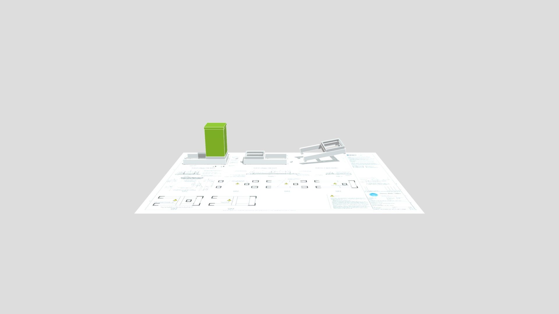 kiosk base - 3D model by ksa2020 / Dezine 2020 (@ksa2020) [f62e9d0 ...