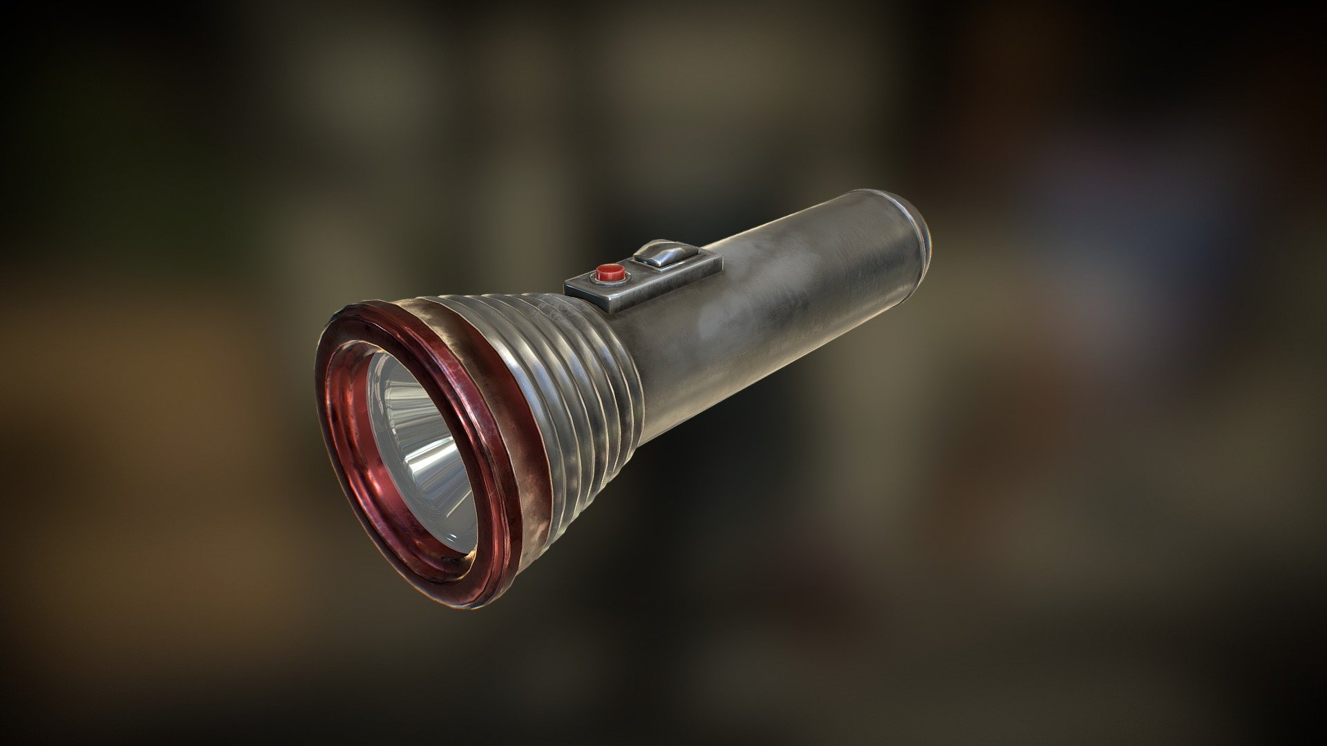 Flashlight - 3D model by quasarus [f62ee5c] - Sketchfab