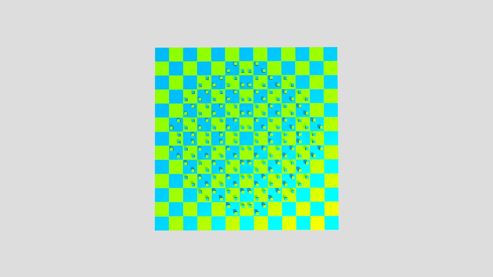 3December Day 2: Top-Down Optical Illusion - Download Free 3D model by ...