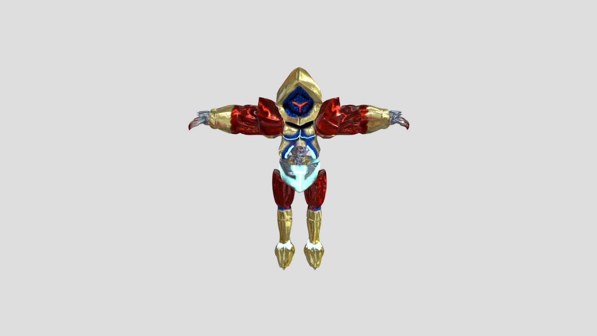 Shogun Knight skele-t180 - Download Free 3D model by joshcalland2000 ...
