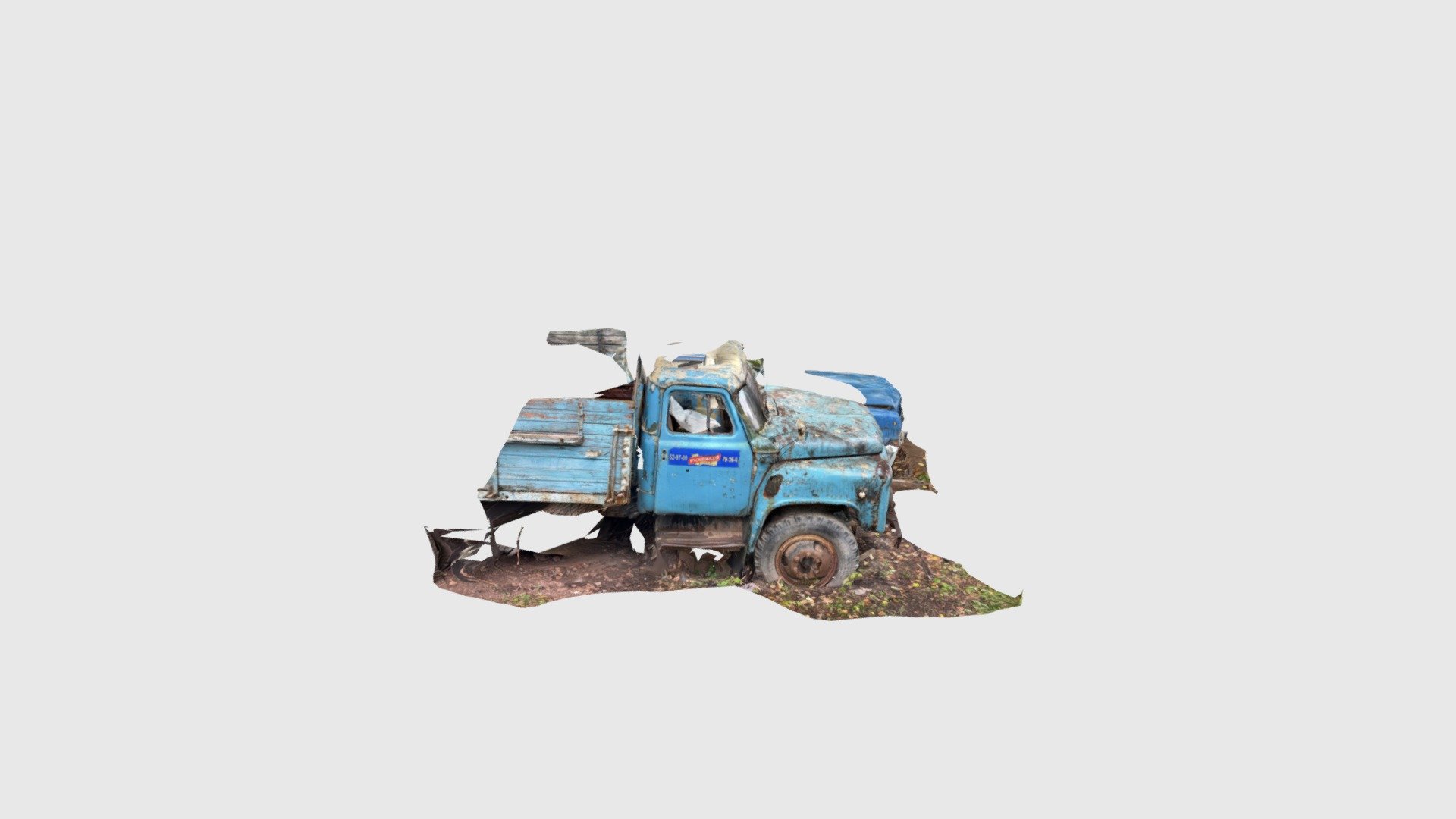 GAZ - Download Free 3D model by cherkaasov [f6347bf] - Sketchfab