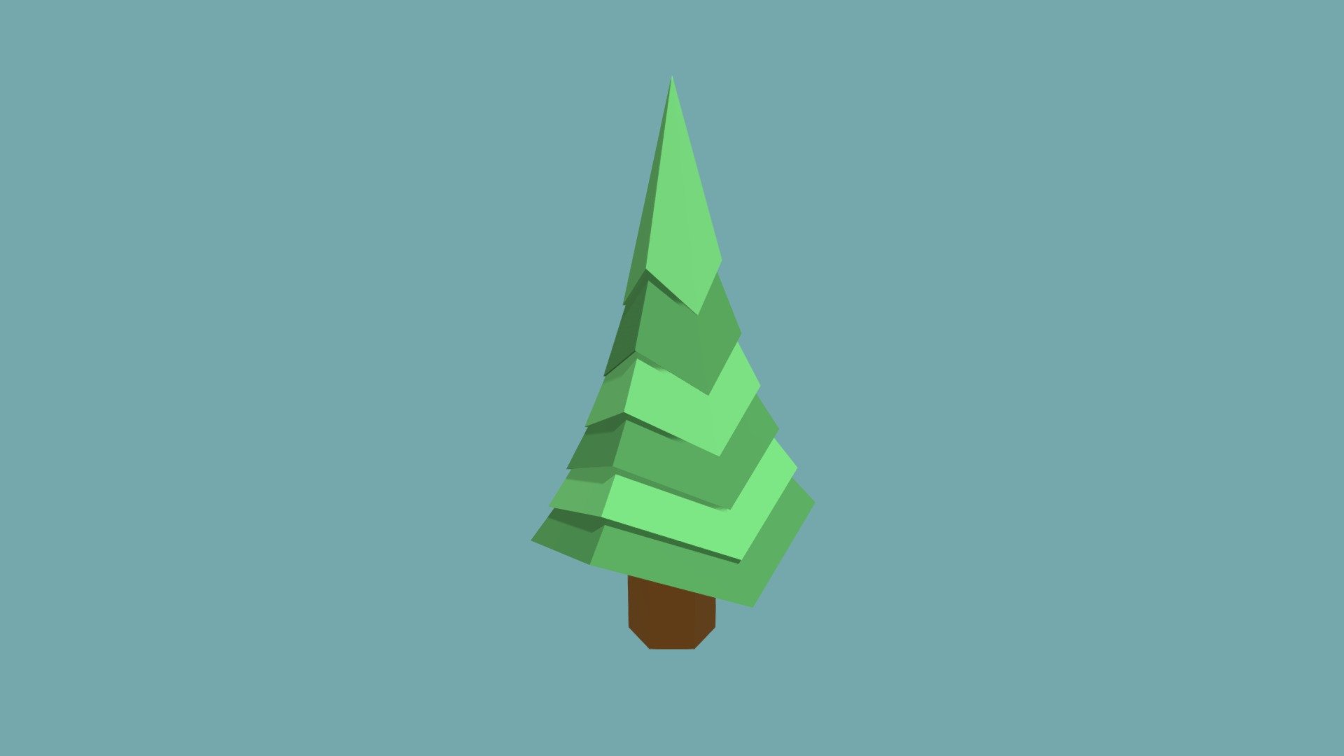 Low Poly Pine Tree 1 - Download Free 3D model by The_Cyborg_Lord/Elijah ...