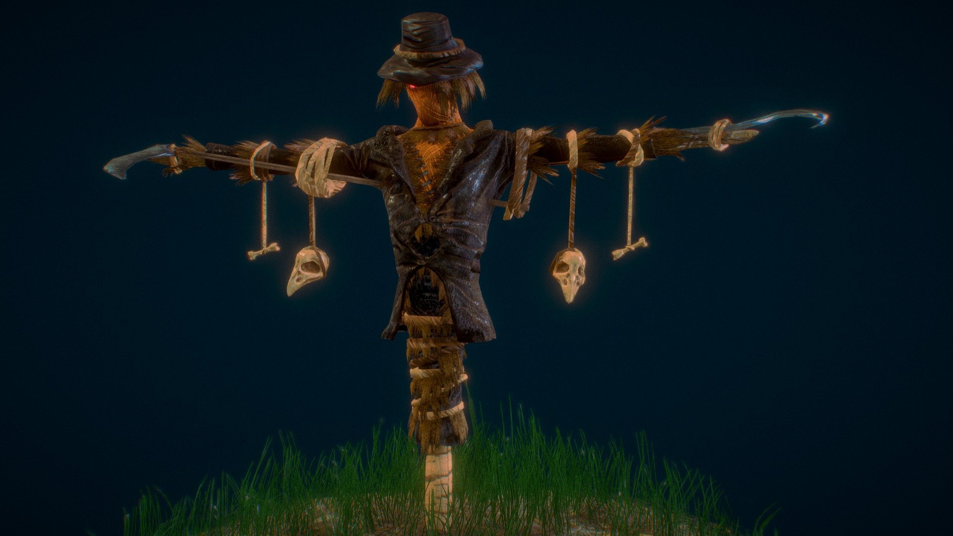 Scarecrow Model for Heroes Chained - 3D model by Aexir (@aexir.ed ...