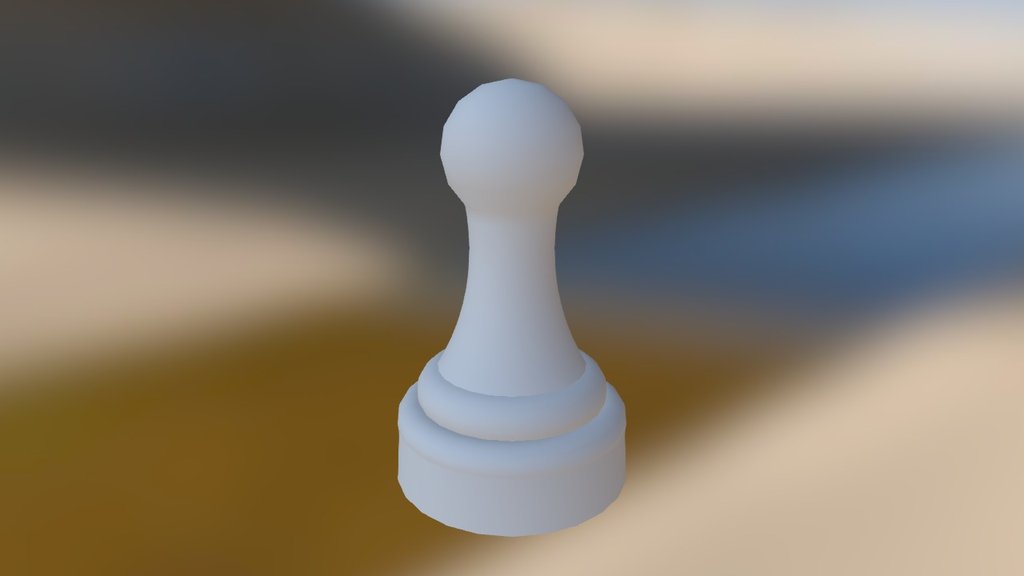 Chess Piece - 3D model by michael.schrader [f636271] - Sketchfab