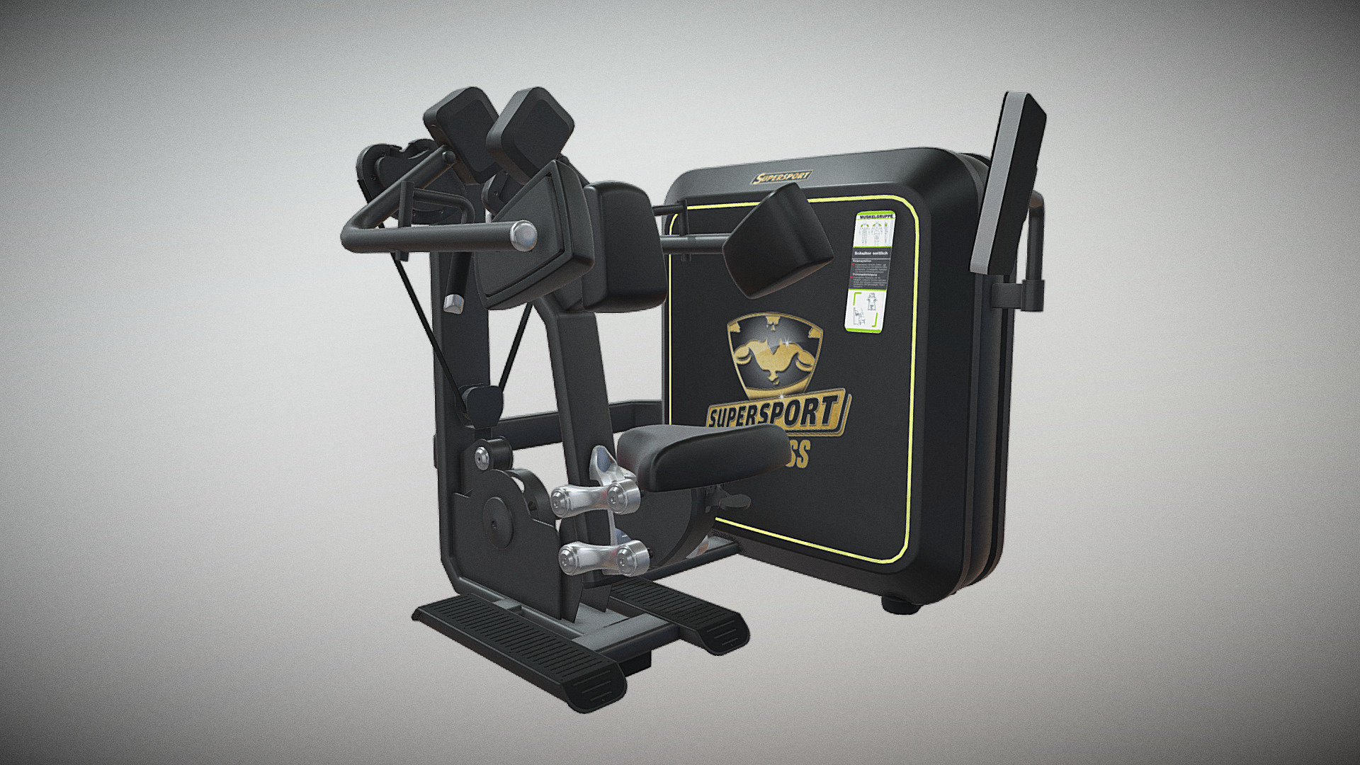 LATERAL RAISE - 3D model by supersport-fitness [f637273] - Sketchfab