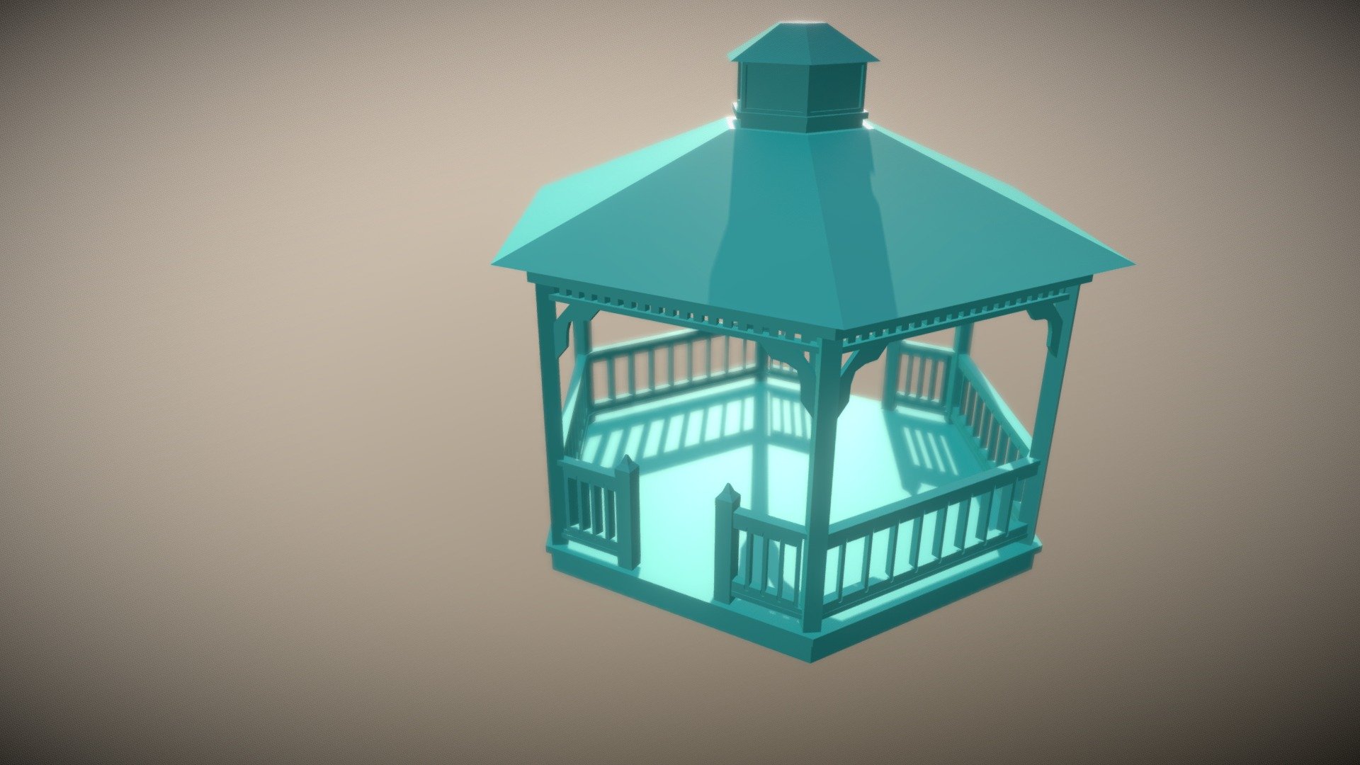 10073_Gazebo_V2_L3 - 3D model by Applications_web [f6381c0] - Sketchfab