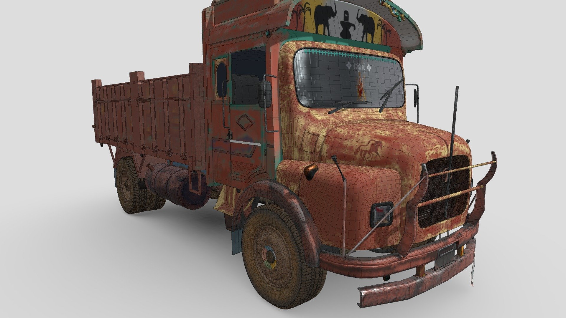 LORRY - 3D model by IACG [f6388d2] - Sketchfab