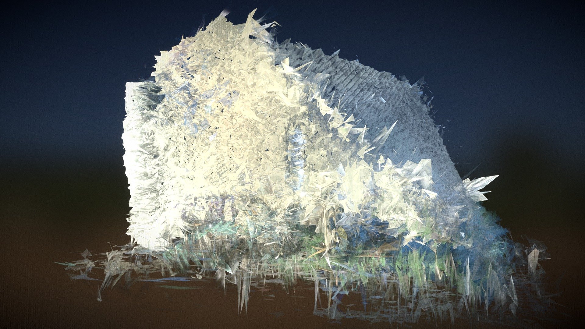 #eXperimentalmuseum | Glacier - Download Free 3D model by ...