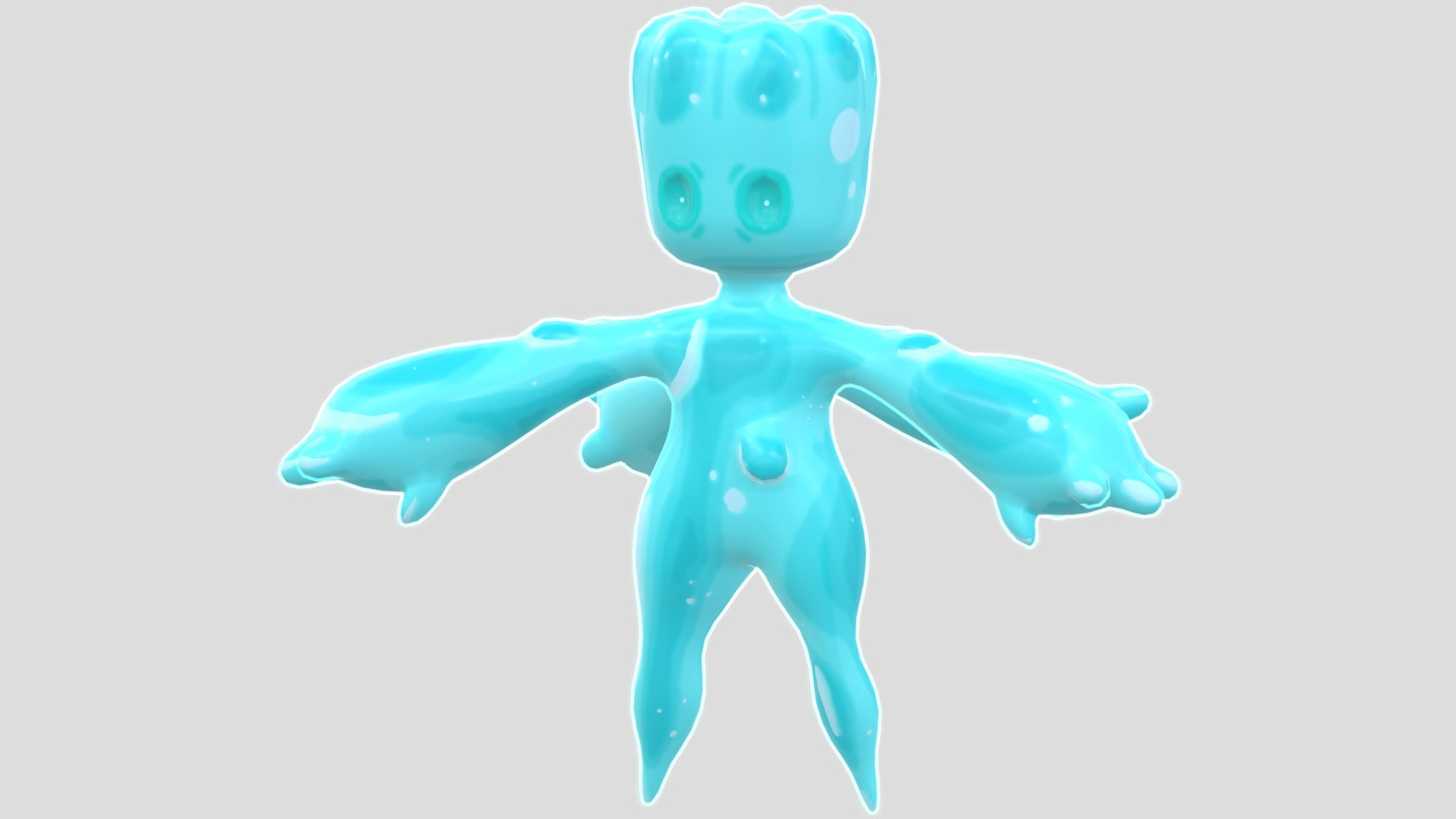Small Jelly - 3D model by Knakc [f63a2f2] - Sketchfab