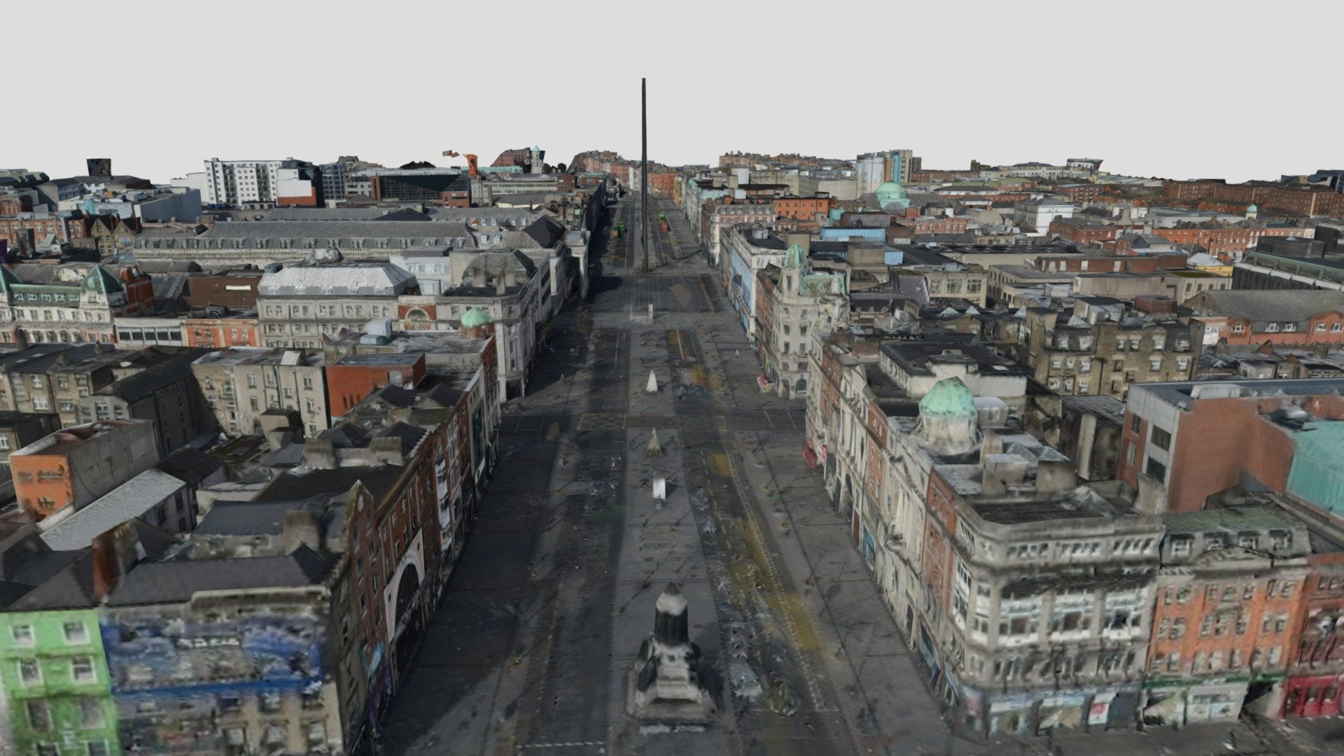 Dublin City 3D Model - 3D model by liamo936 [f63aa19] - Sketchfab