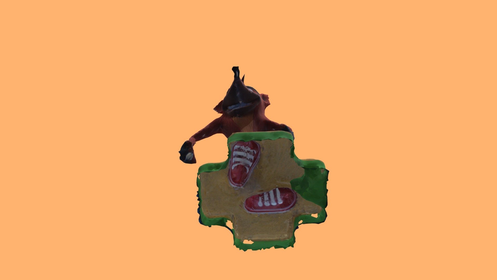 Modelo Crash 2 - Download Free 3D model by tomasggg4 [f63be79] - Sketchfab