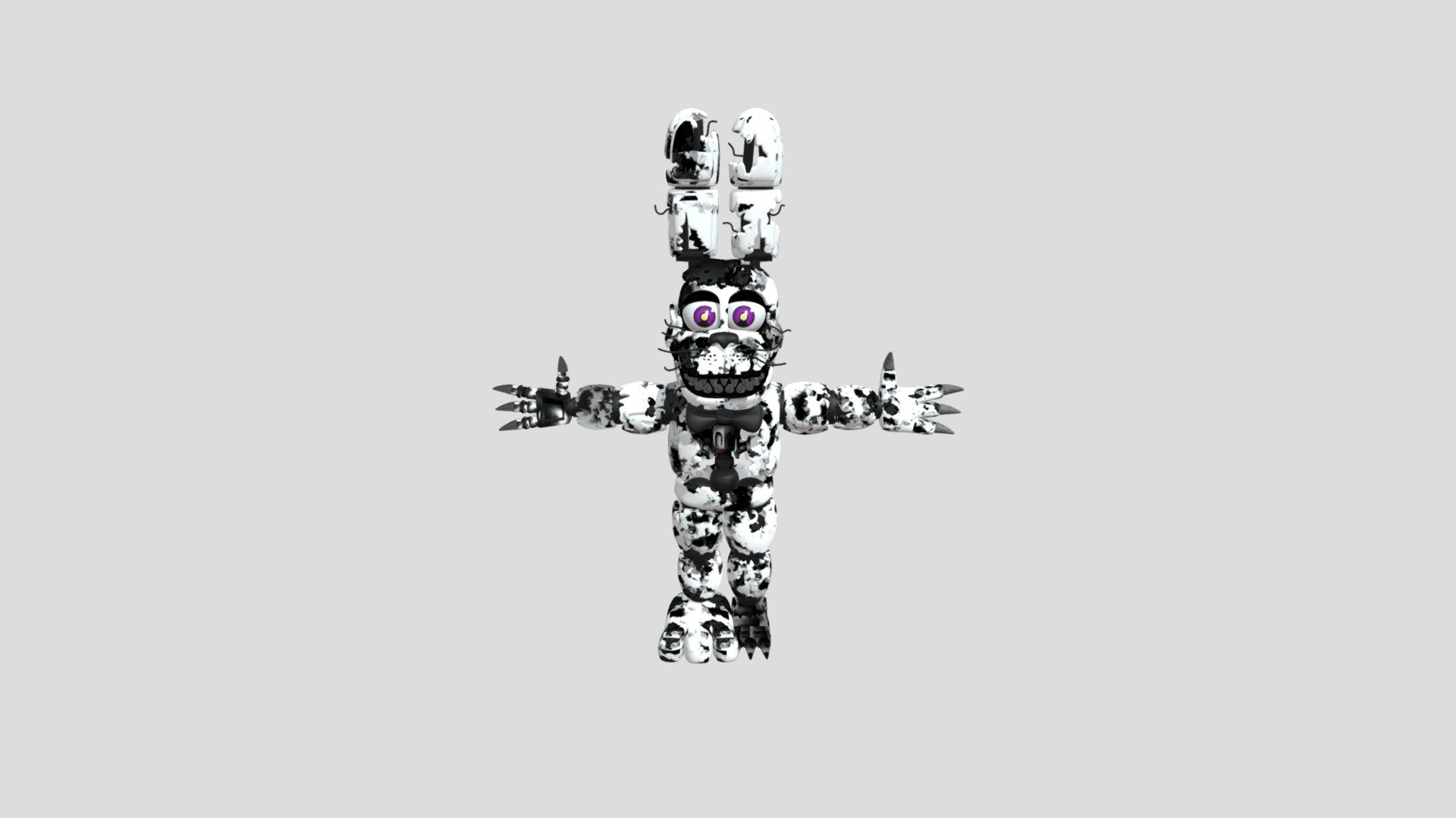 Nightmare Bonnie - Download Free 3D model by ...