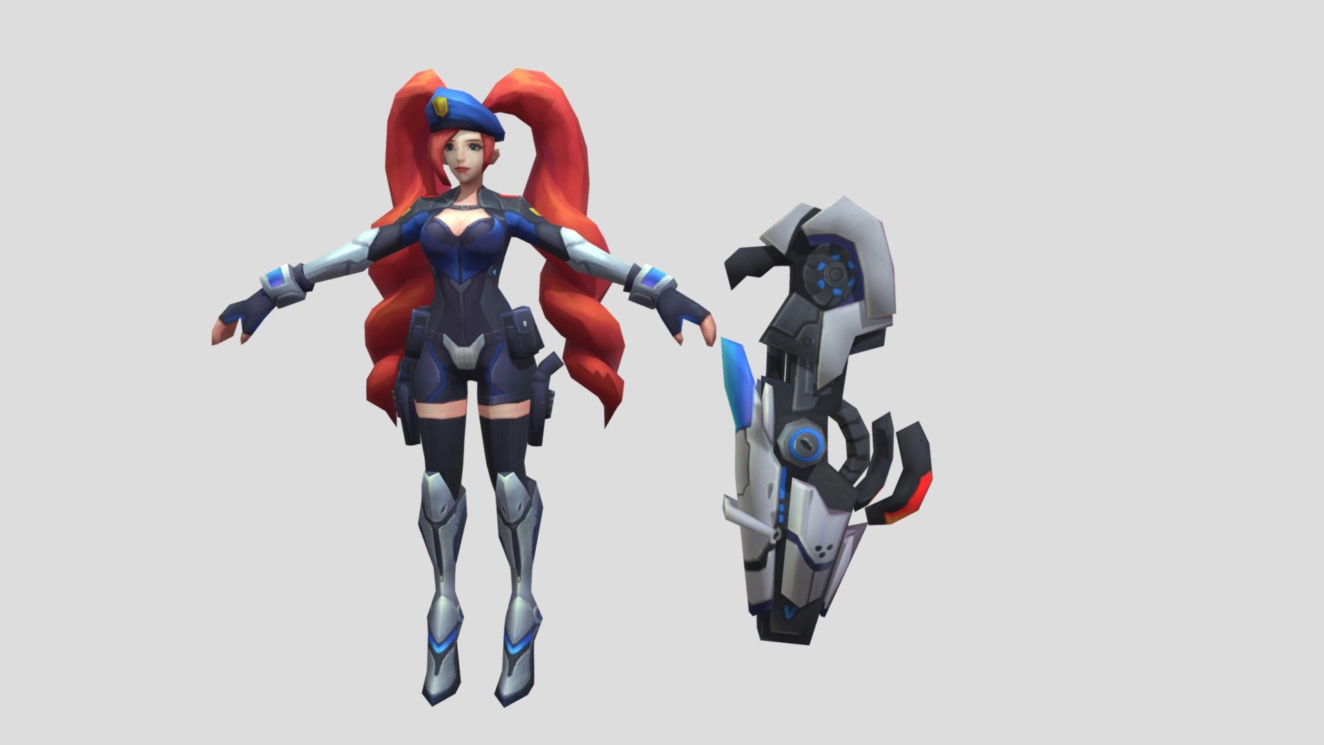 Hero_layla_S.A.B.E.R._Breacher - Download Free 3D model by ahsjkdhsjkah ...