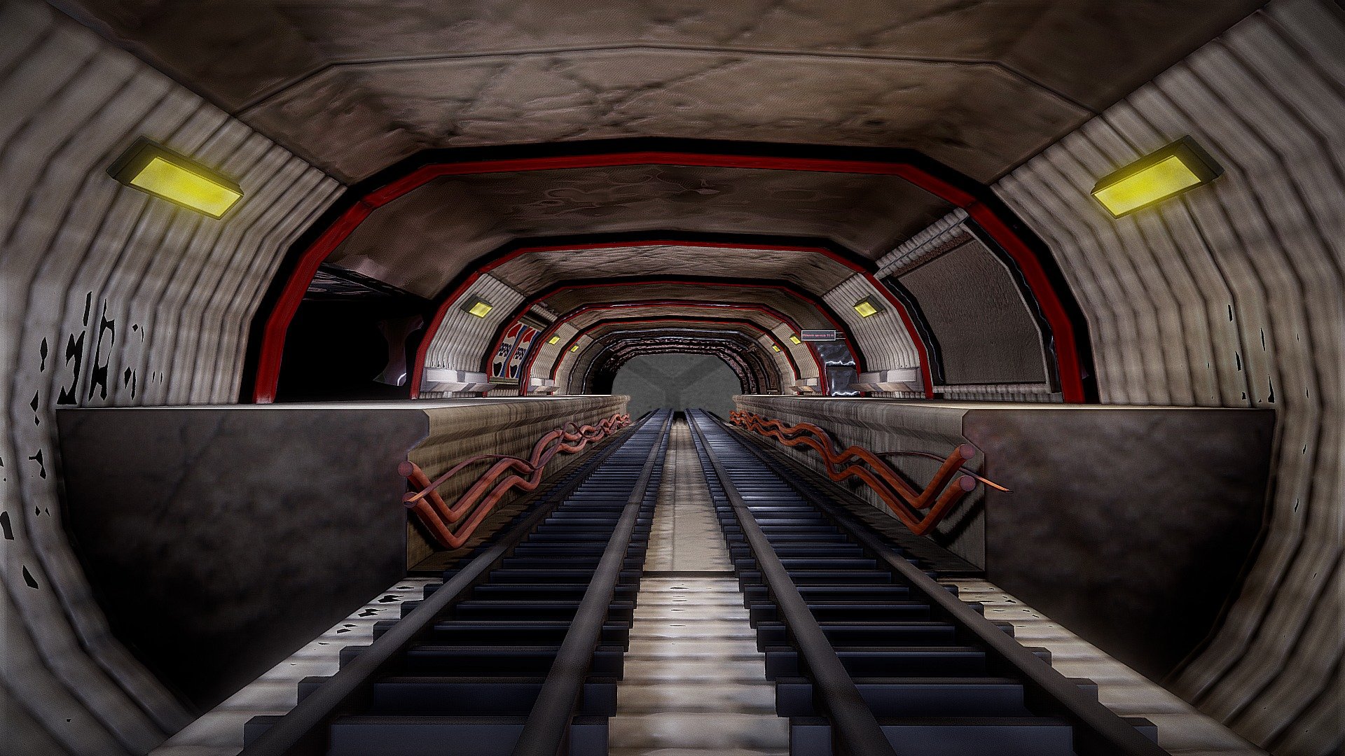 Metro - Buy Royalty Free 3D model by Soy3D [f63dcae] - Sketchfab Store