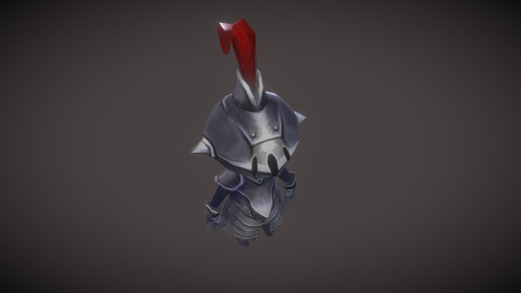 Tiny Knight - 3D model by kovalevsky.alex [f63e43e] - Sketchfab