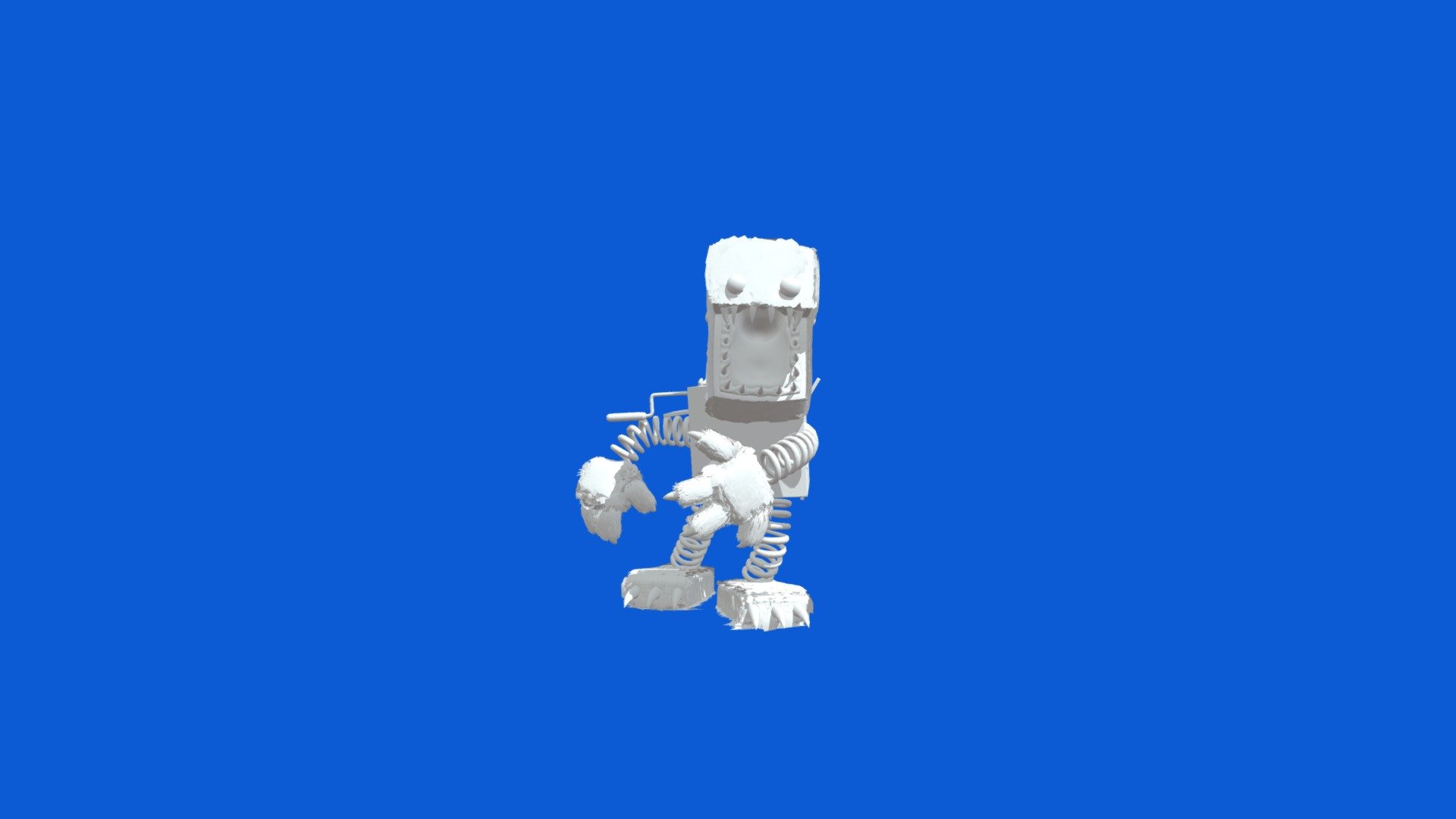 Boxy Boo But all white - Download Free 3D model by itsjustmelon123459 ...