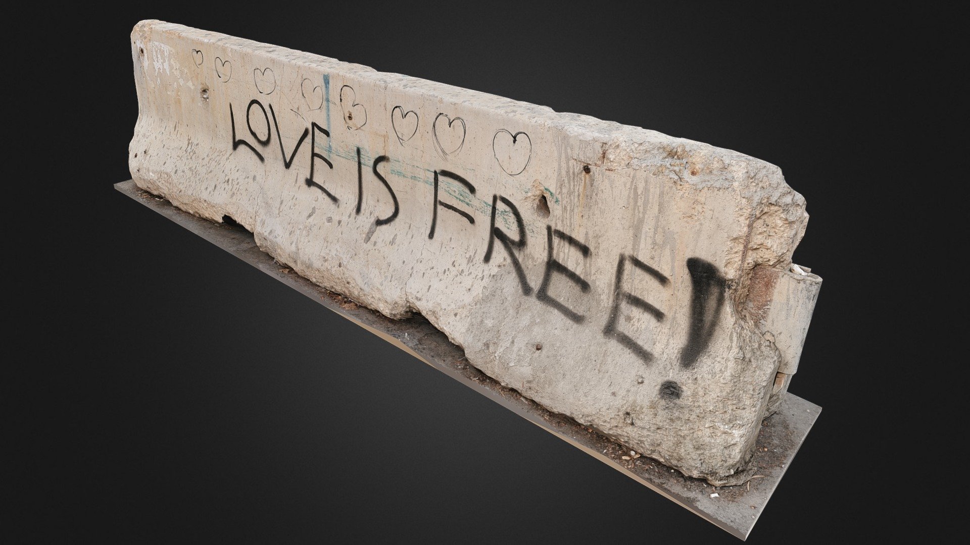 Barrier 3d scan - Download Free 3D model by Scan The City (@adamhavkin ...