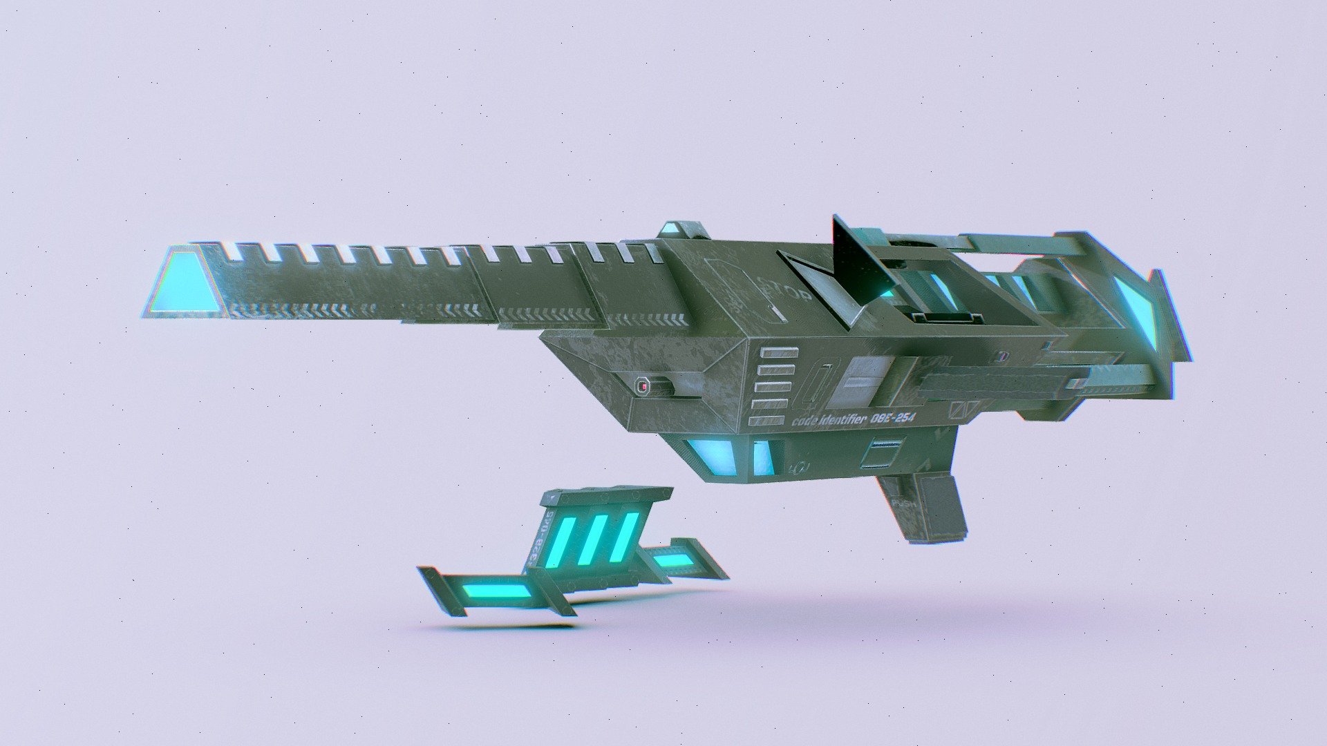 sci-fi gun - Download Free 3D model by nicoma (@vladkozhukh) [f641fee ...