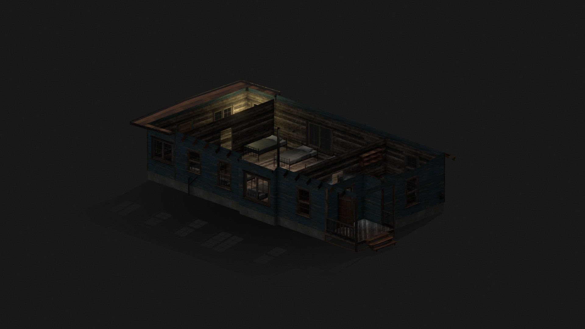 House (Alpha Design) - 3D model by Graphic[MOD] (@graphic.mod) [f642327 ...