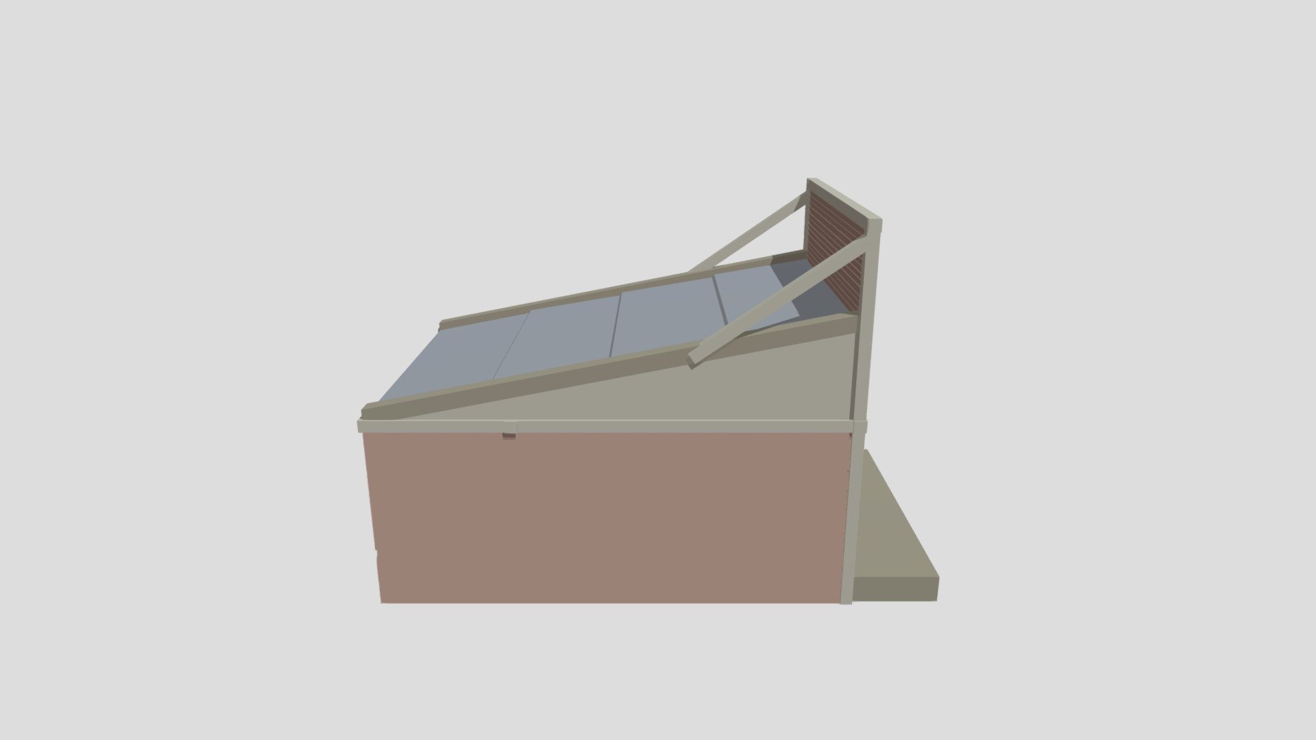 Low Poly Old Western Gunstore/Gunsmith - 3D model by The Lemon Man ...