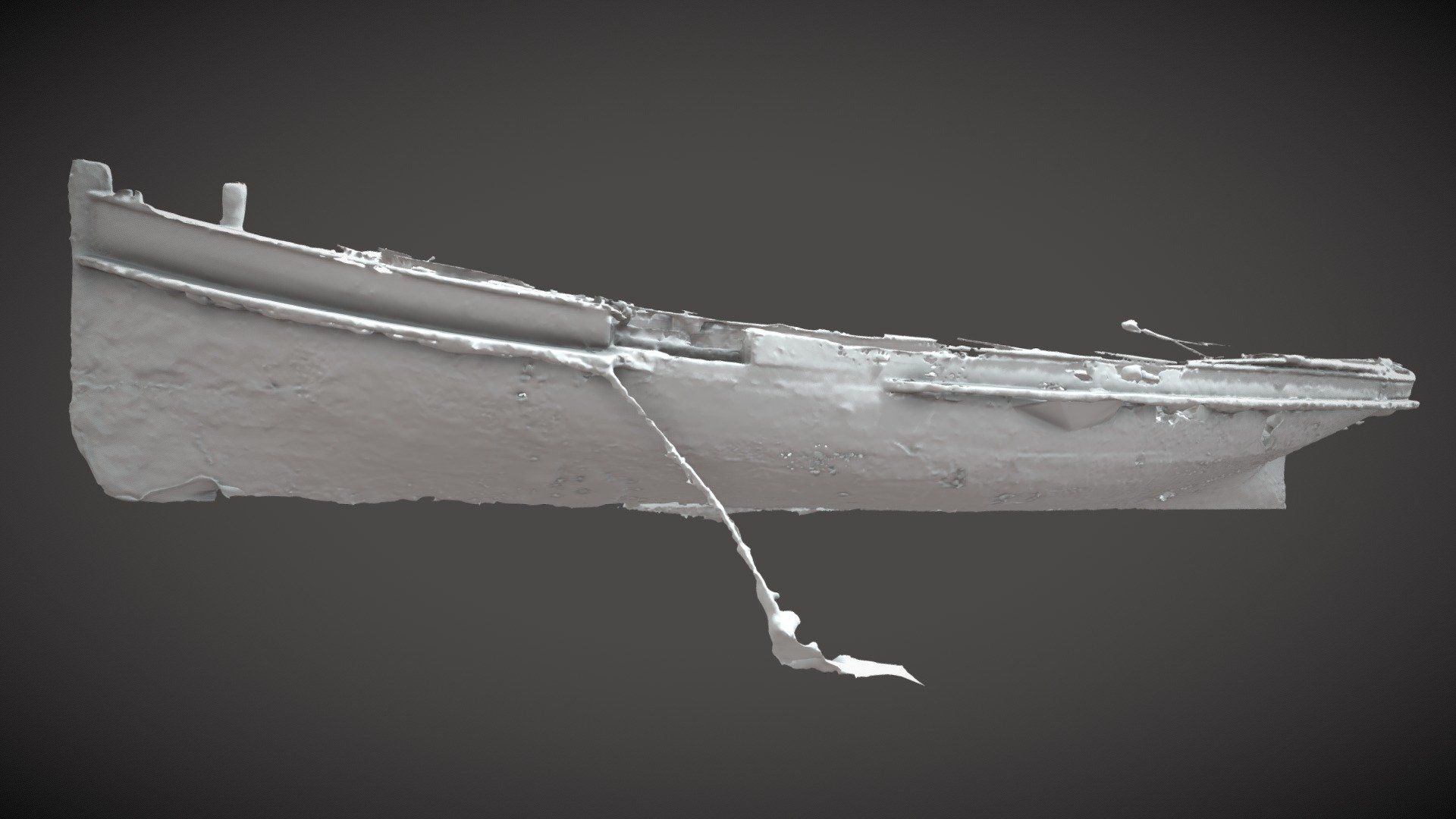 Pre-work Boat wreck Syrenka mountain - 3D model by Kacper Sułkowski ...