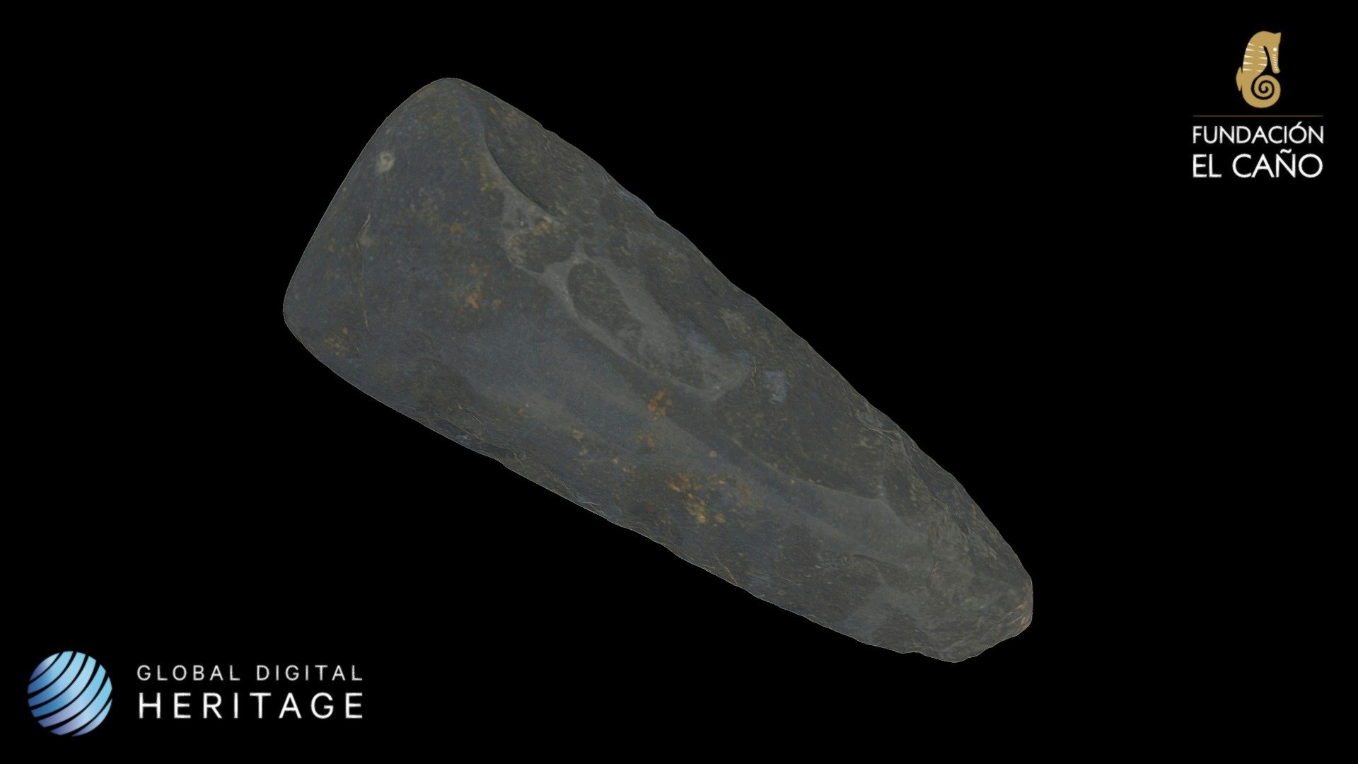Trapezoidal stone adze, El Caño, Panama - Download Free 3D model by ...
