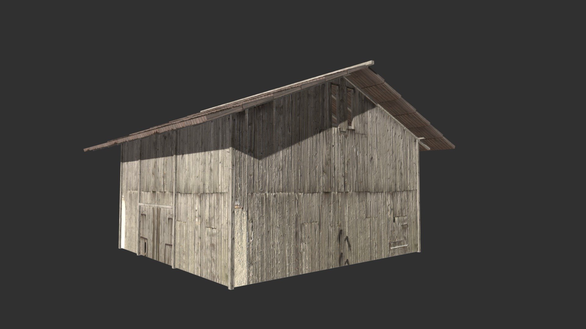 Old Barn Low poly 3d Model - Buy Royalty Free 3D model by danielmikulik ...