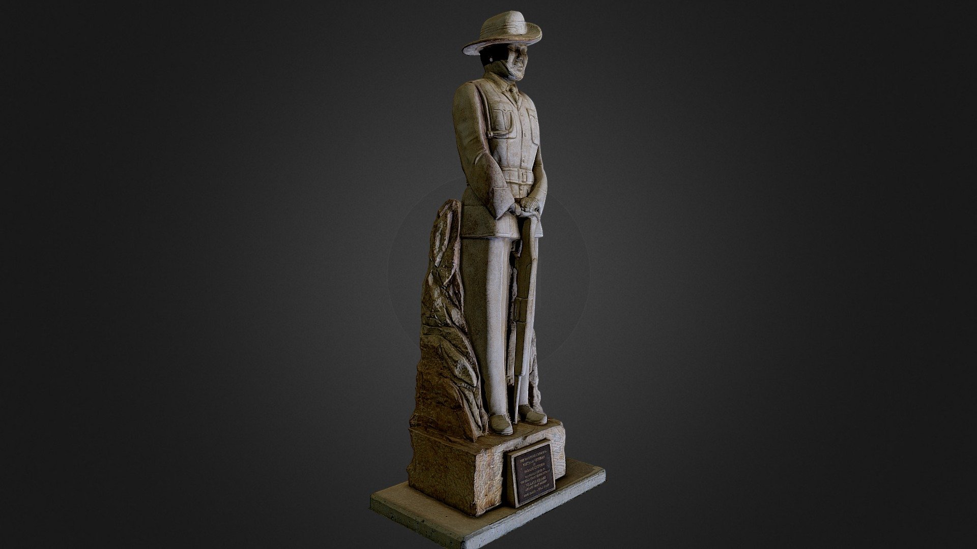 Anzac Statue, Surfers Paradise, QLD - Buy Royalty Free 3D model by ...