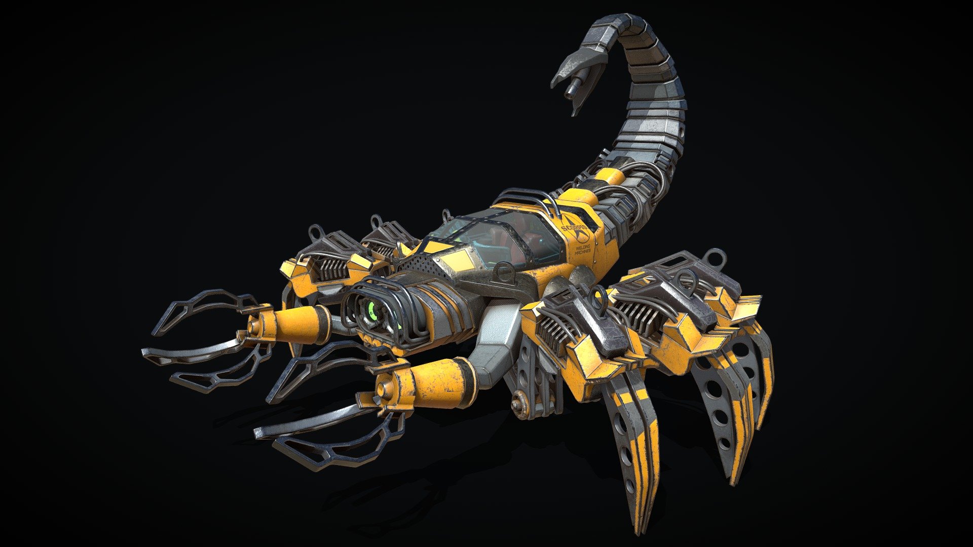 Robo Scorpion - Buy Royalty Free 3D model by Vetech82 [f648310 ...
