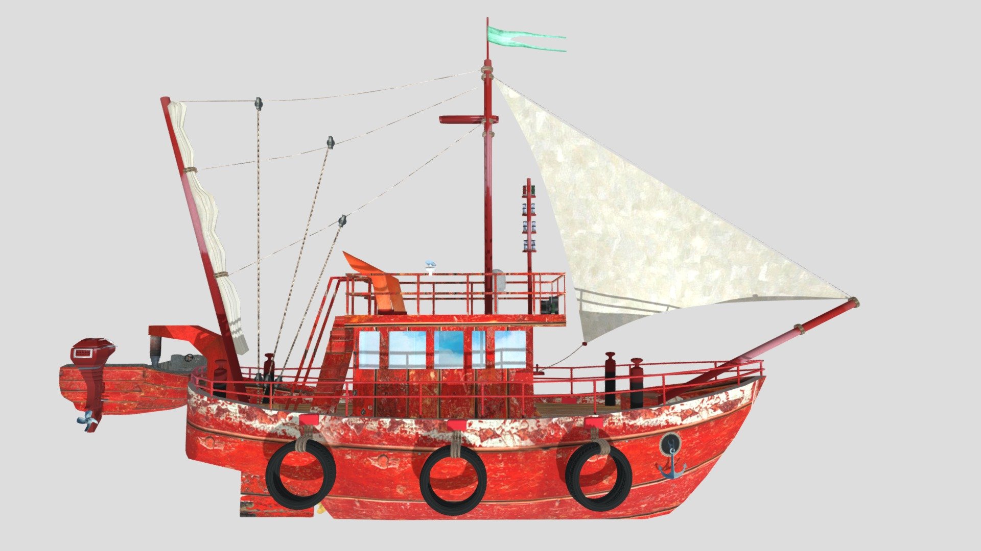 Boat MMM For Poser - Download Free 3D model by gogiart (@agt14032013 ...
